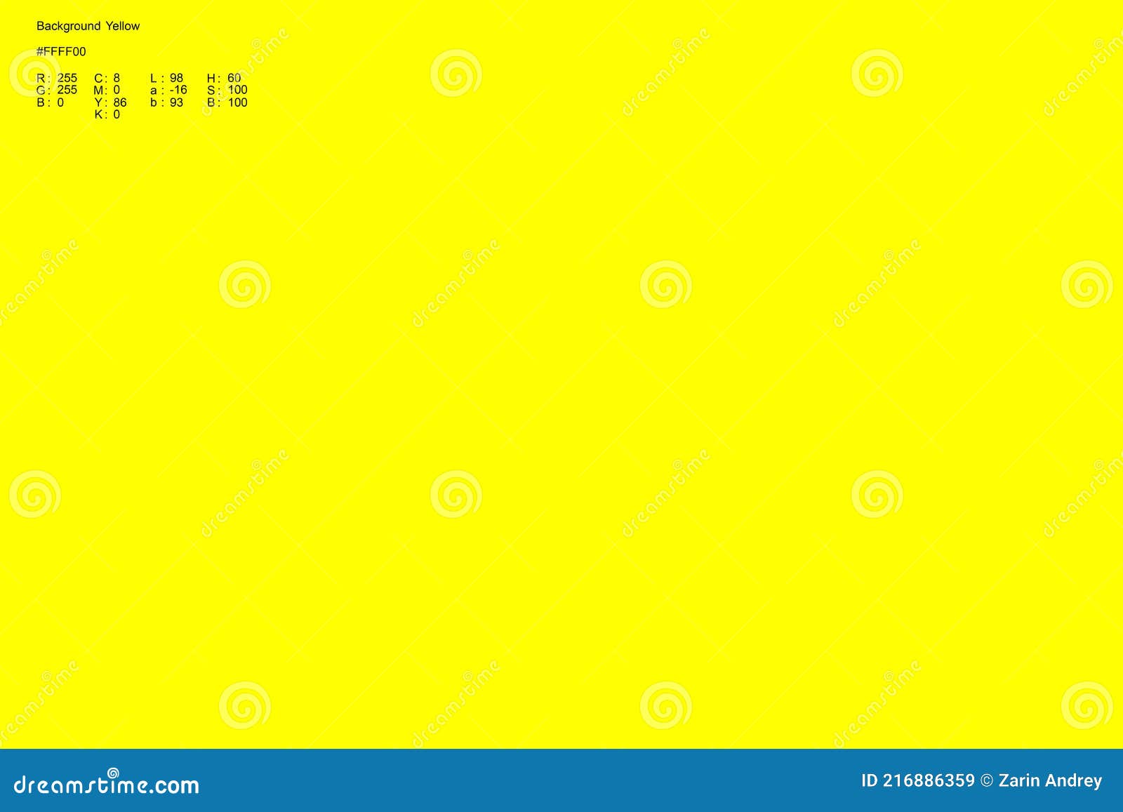 Abstract Uniform Yellow Rectangular Background, Template for Design ...