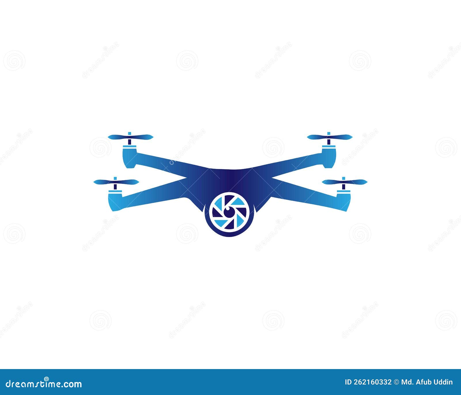 Abstract Unique Drone Logo Design Stock Vector - Illustration of vector ...