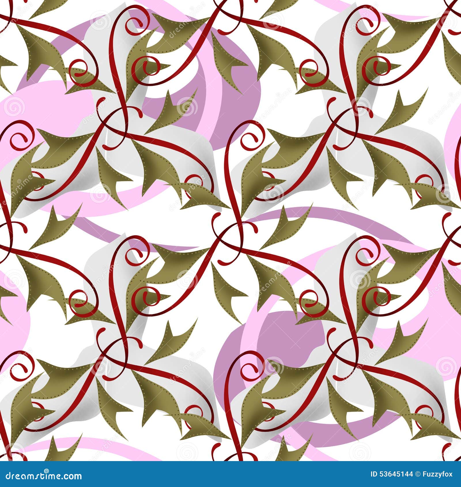 Abstract Unusual Background Seamless Pattern Stock Illustration ...