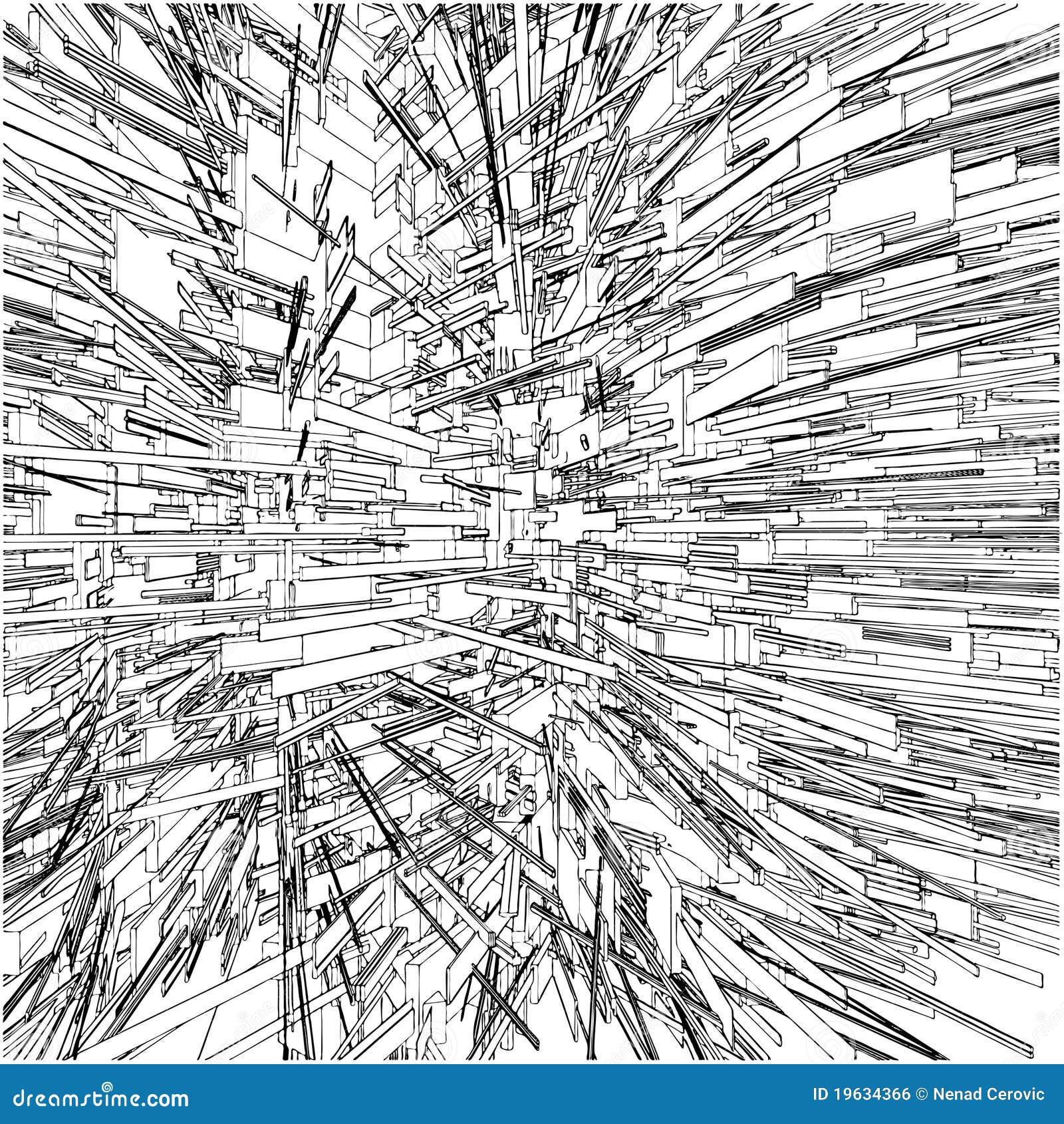 Abstract Chaos Royalty-Free Illustration | CartoonDealer.com #2824671
