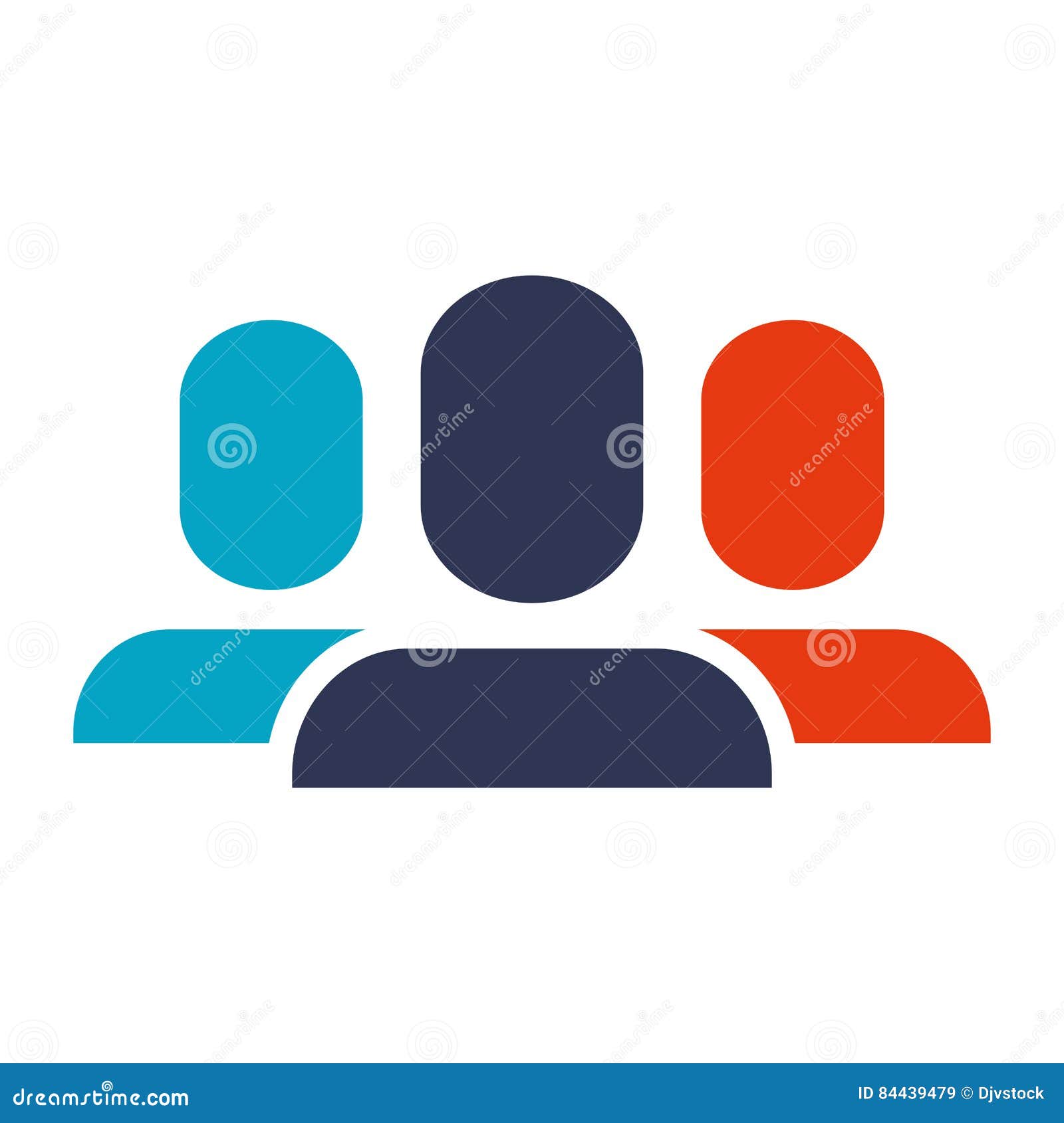 Abstract User Pictogram Icon Image Stock Illustration - Illustration of ...