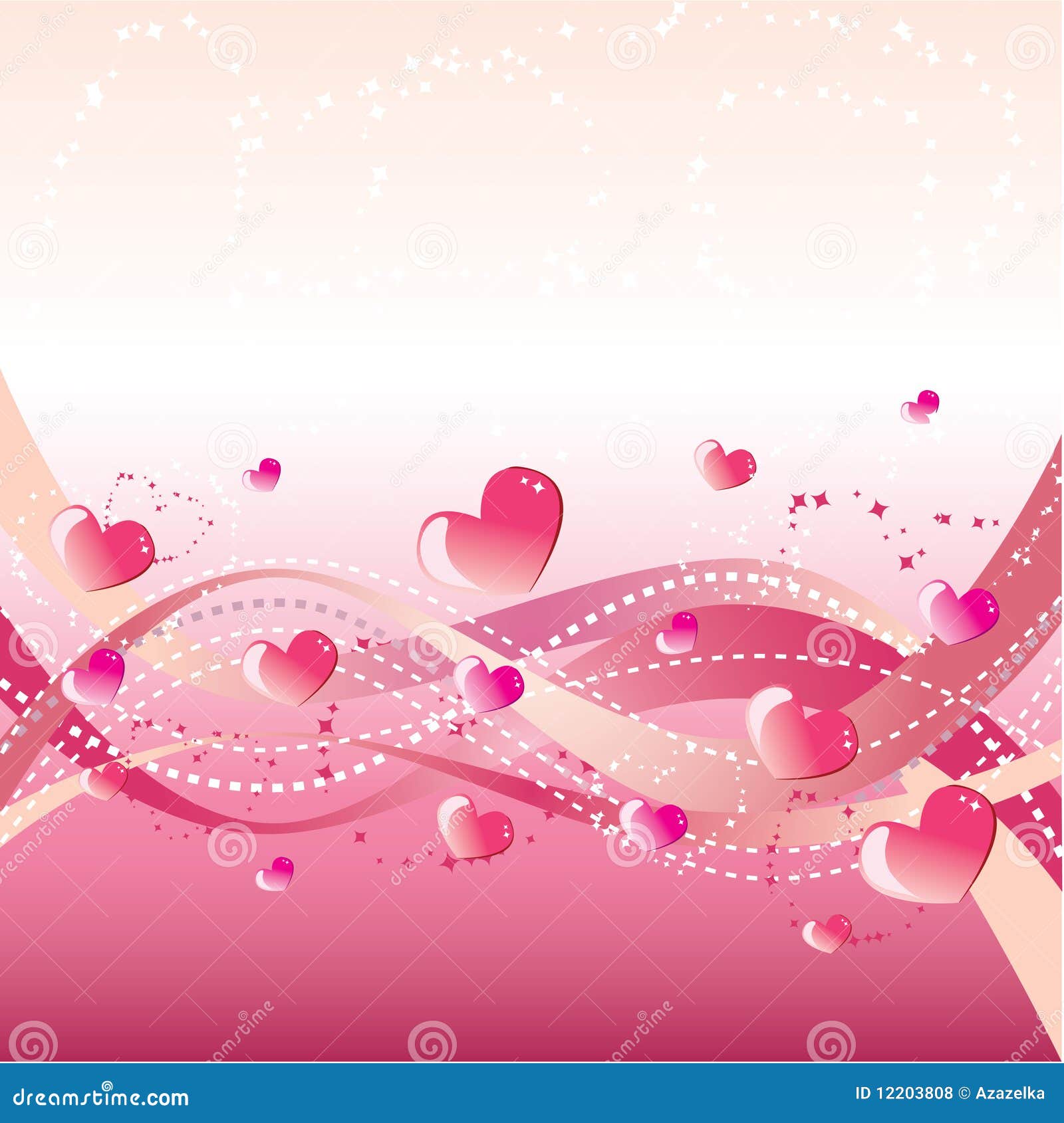 Abstract Valentine Background Stock Vector - Illustration of sweet ...