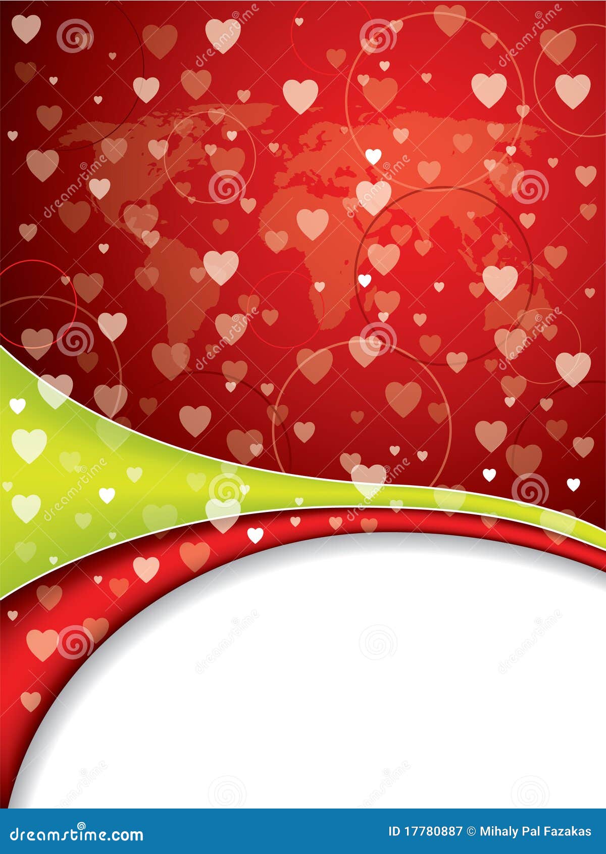 Abstract Valentine Day Card Stock Vector - Illustration of modern ...