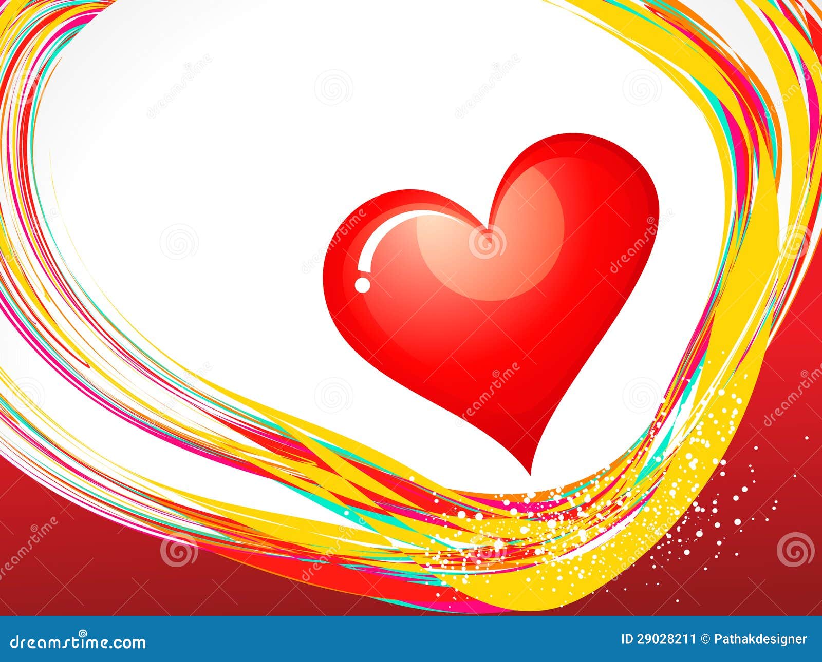 Abstract Valentine Wallpaper Stock Vector - Illustration of concept ...