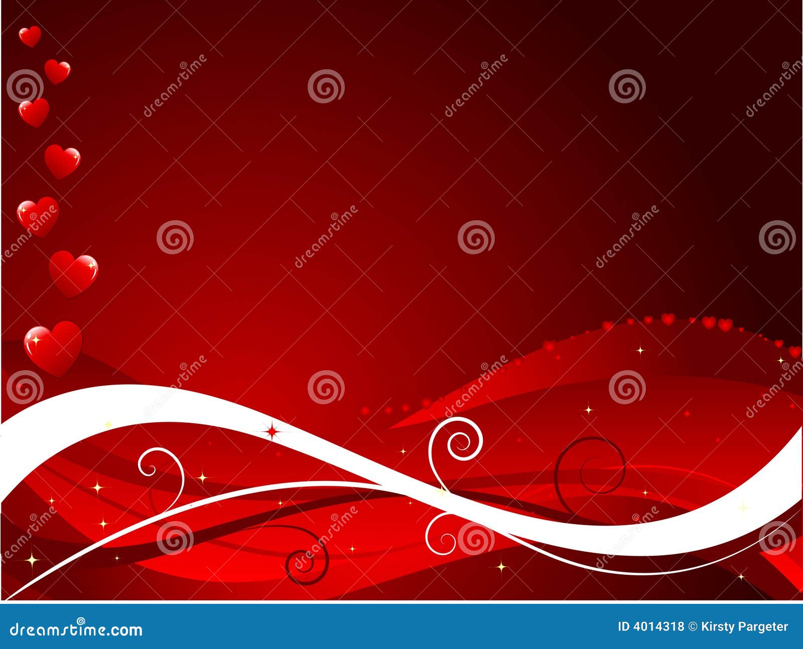 Abstract Valentines stock vector. Illustration of star - 4014318