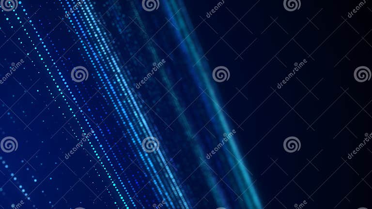 Abstract Vanishing Texture. the Concept of Data Movement by Binary Code. Halftone with Noise ...