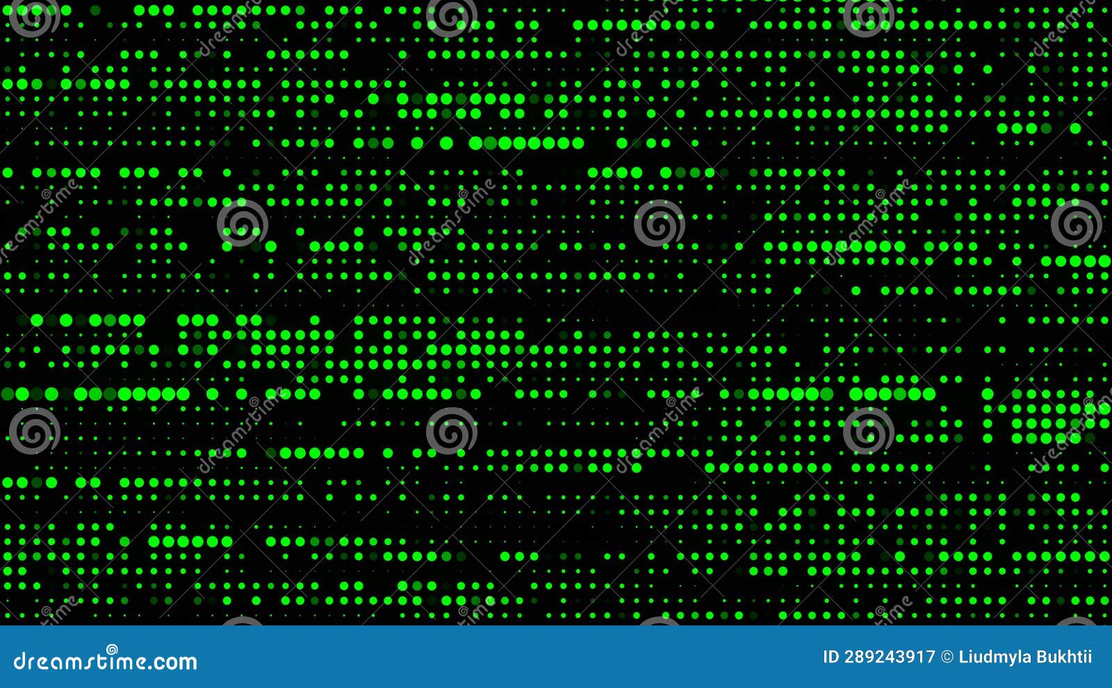 Dots Matrix Led Diplay With Illuminated Symbol Of Arrow Royalty-Free ...