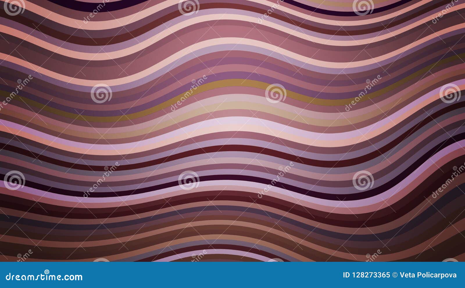Background with Color Lines. Different Shades and Thickness. Stock ...