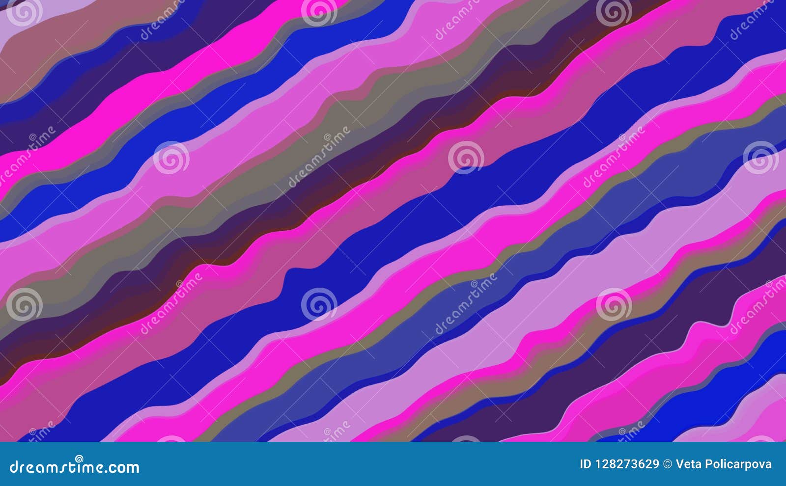 Background with Color Lines. Different Shades and Thickness. Stock ...