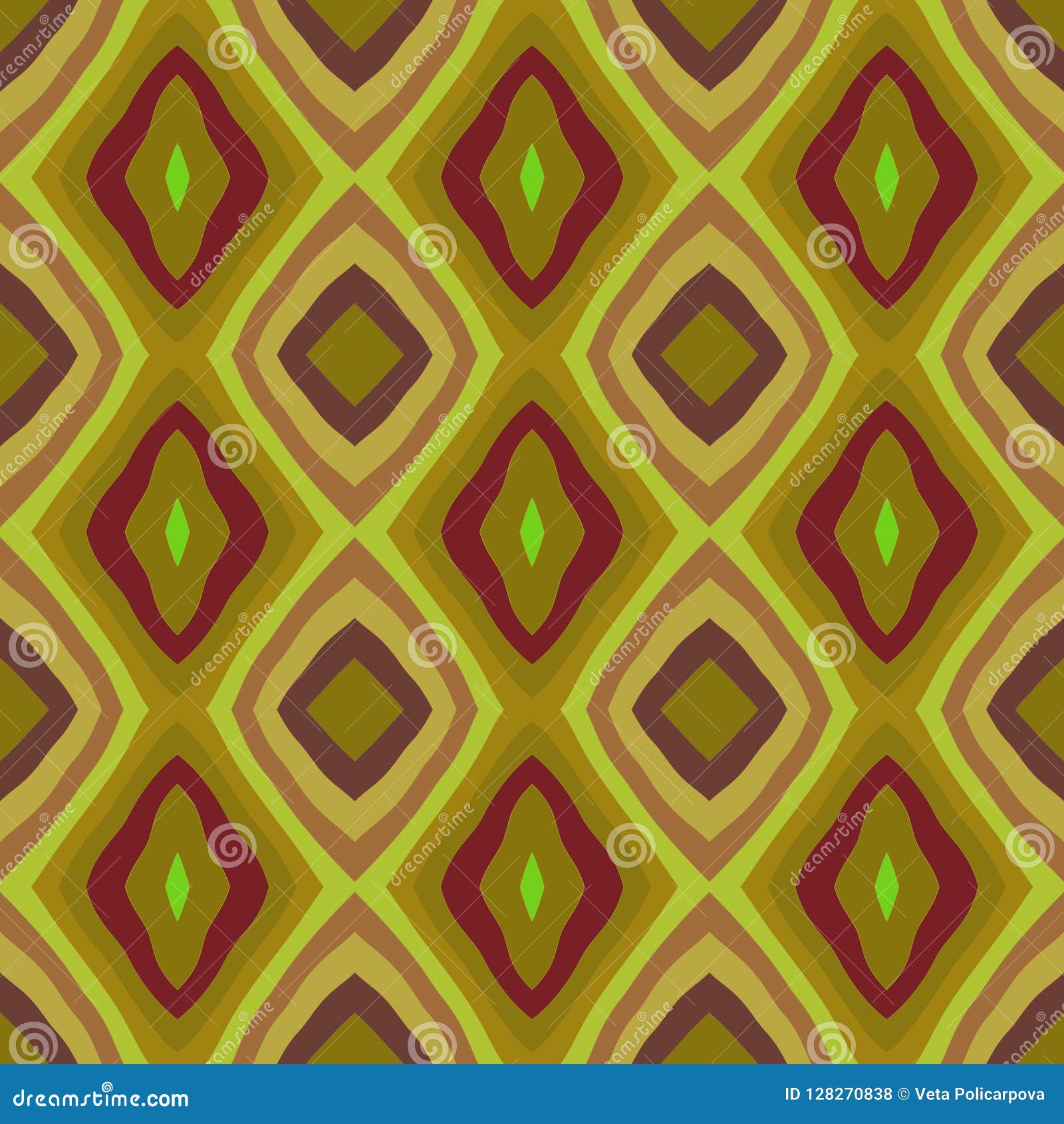 Seamless Background Pattern with a Variety of Multicolored Lines. Stock ...