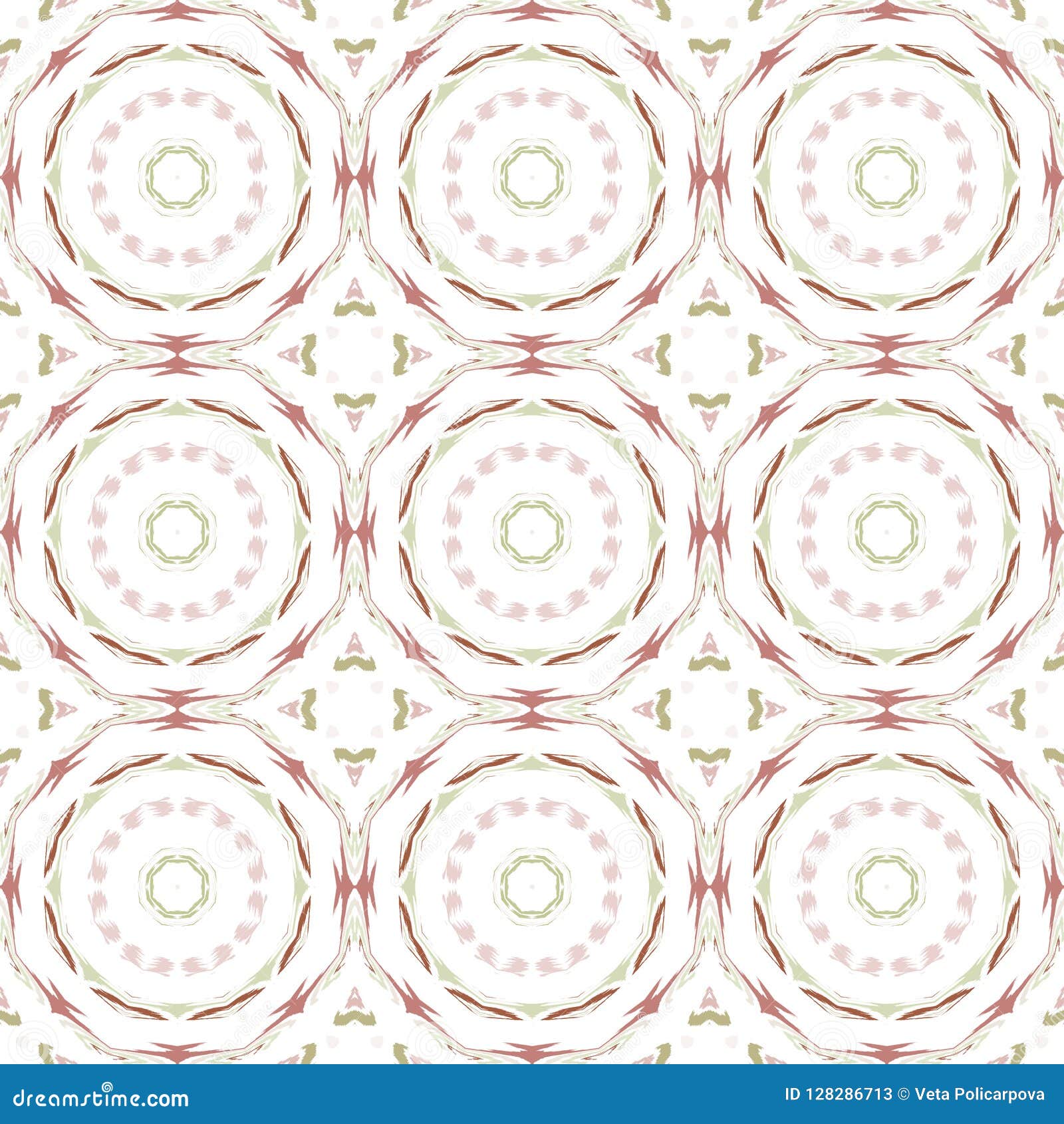 Seamless Background Pattern with a Variety of Multicolored Lines. Stock ...