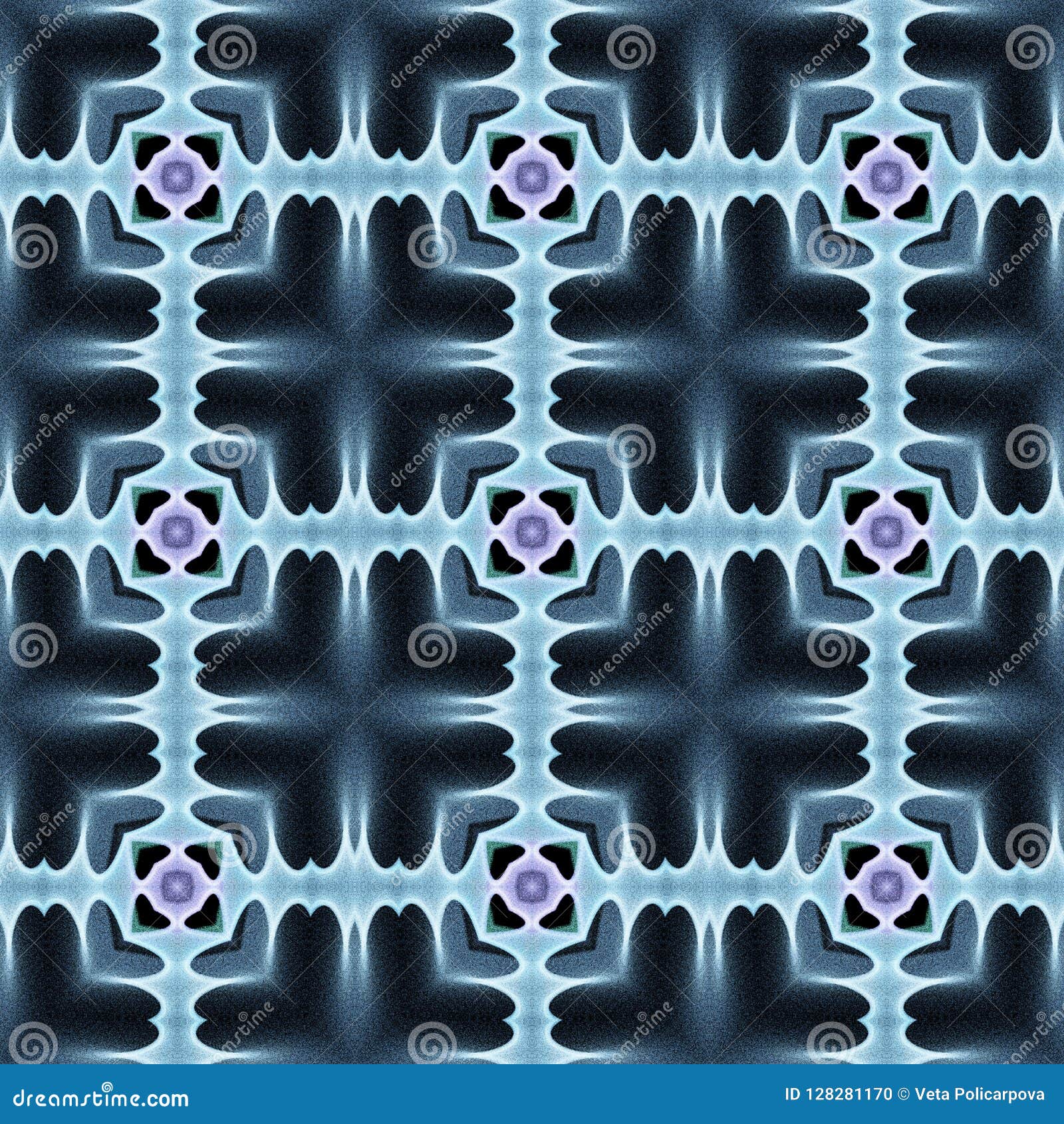 Seamless Pattern Background with Multi-colored Wavy Lines. Stock ...