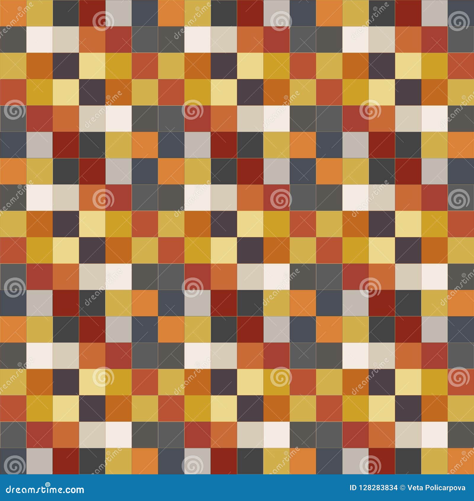 Seamless Pattern Background from a Variety of Multicolored Squares ...