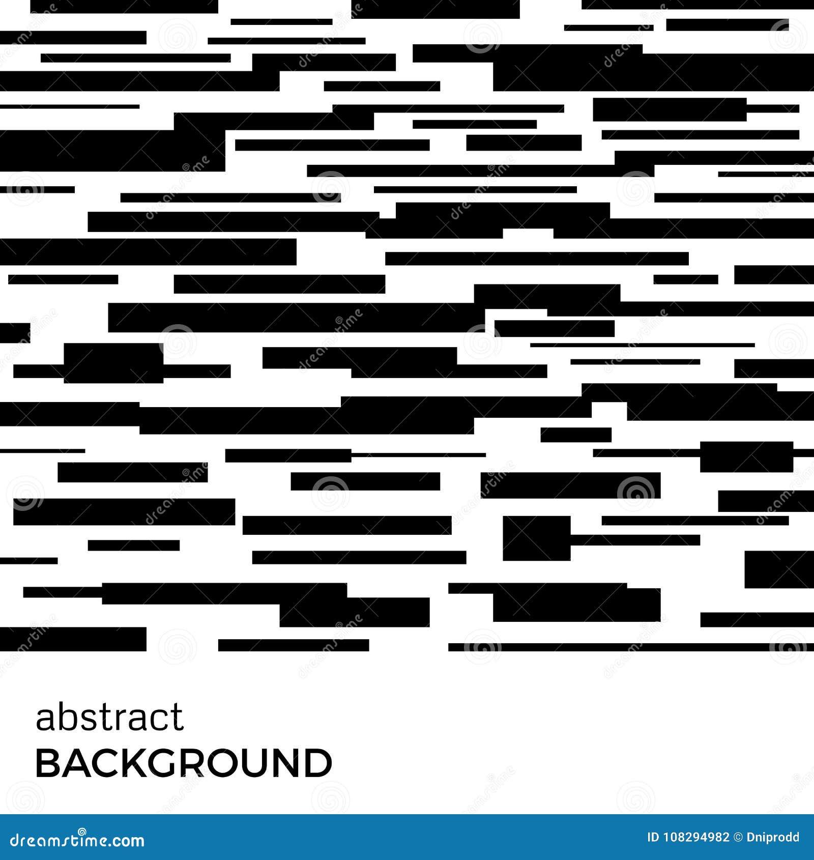 3d Rectangles Of Different Heights On A White Background. Simulation Of ...