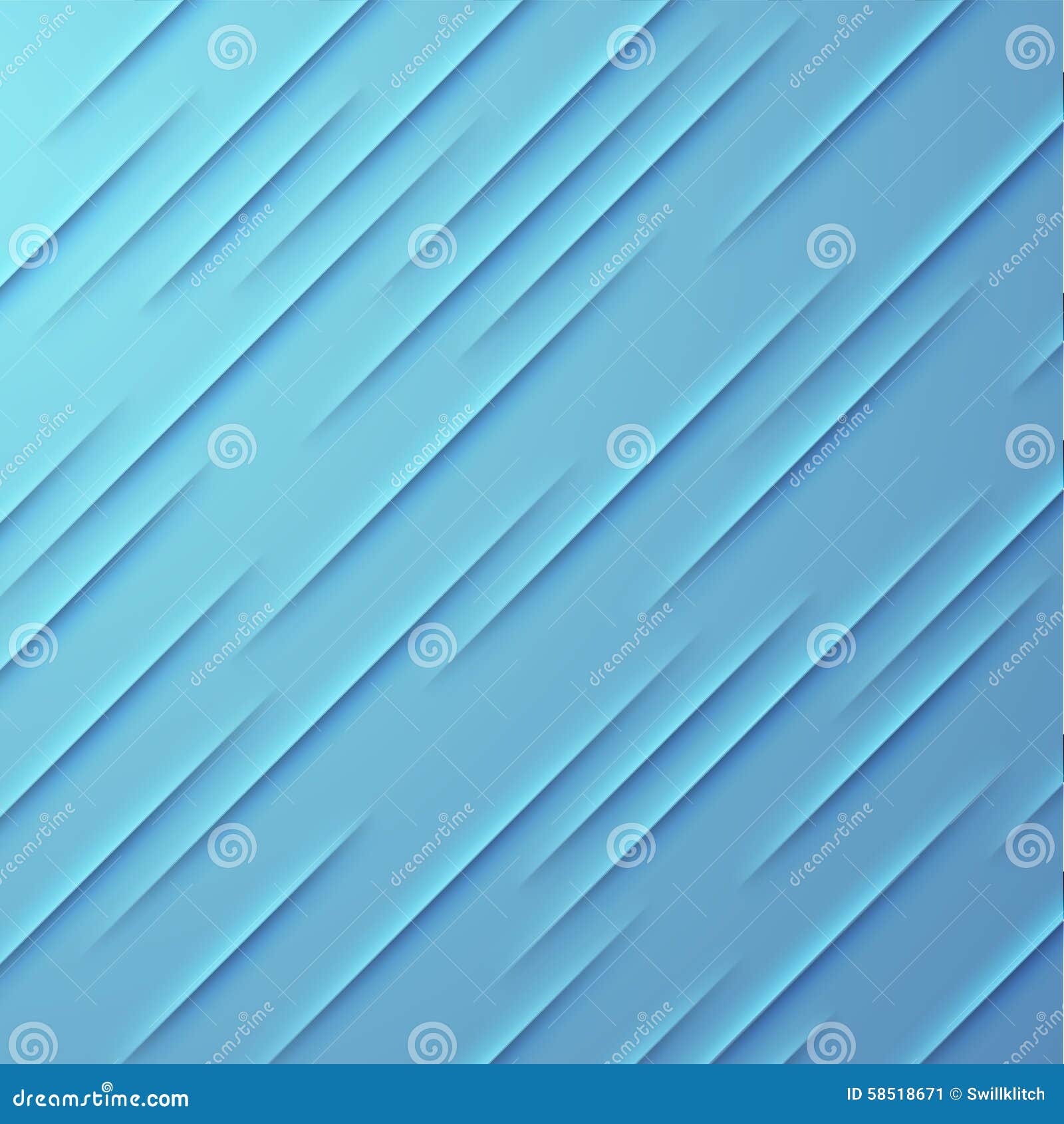 Abstract Vector Background with Blue Layers Stock Vector - Illustration ...