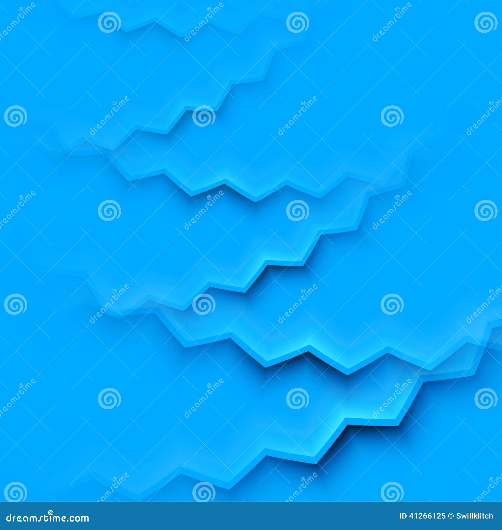 Abstract Vector Background with Blue Layers Stock Vector - Illustration ...