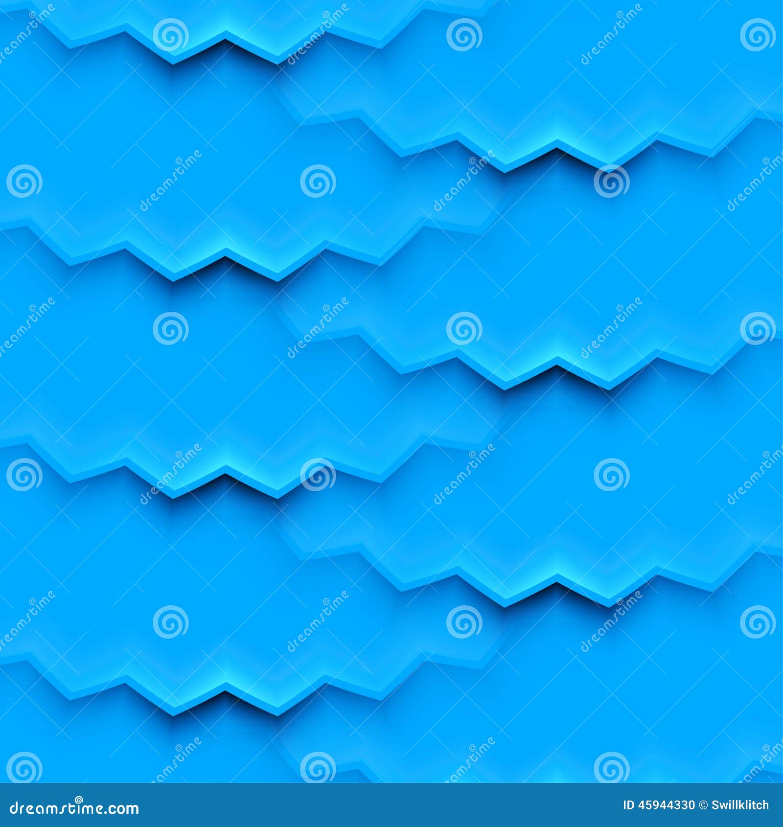 Abstract Vector Background with Blue Layers Stock Vector - Illustration ...