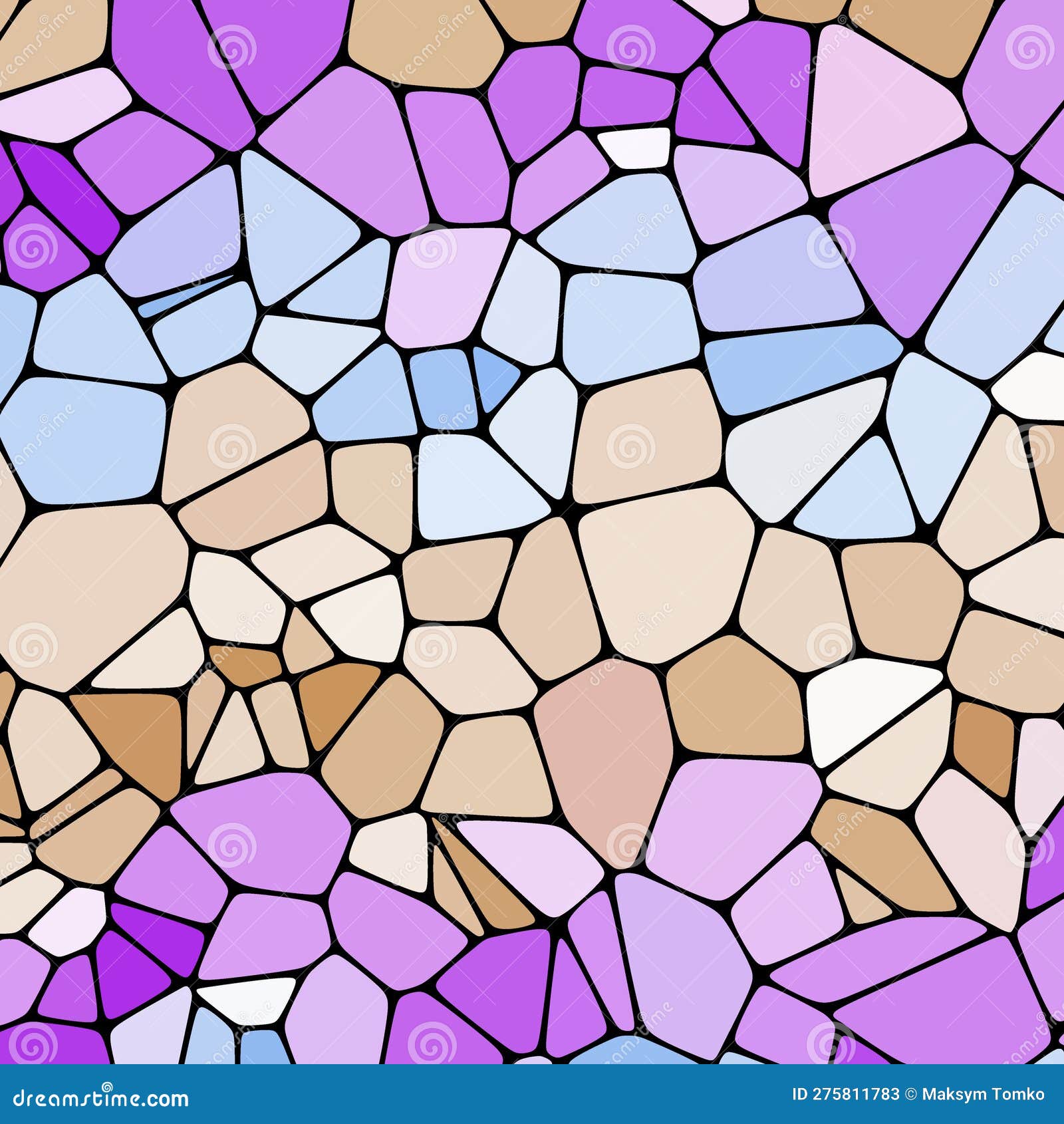 Abstract Vector Background. Colored Stones. Background for the ...