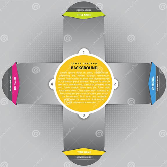 Abstract Vector Background with Cross Graph Stock Vector - Illustration ...