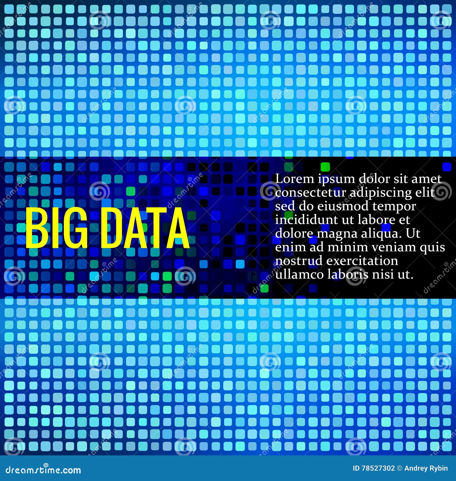 Abstract Vector Background for Data Theme Stock Vector - Illustration ...