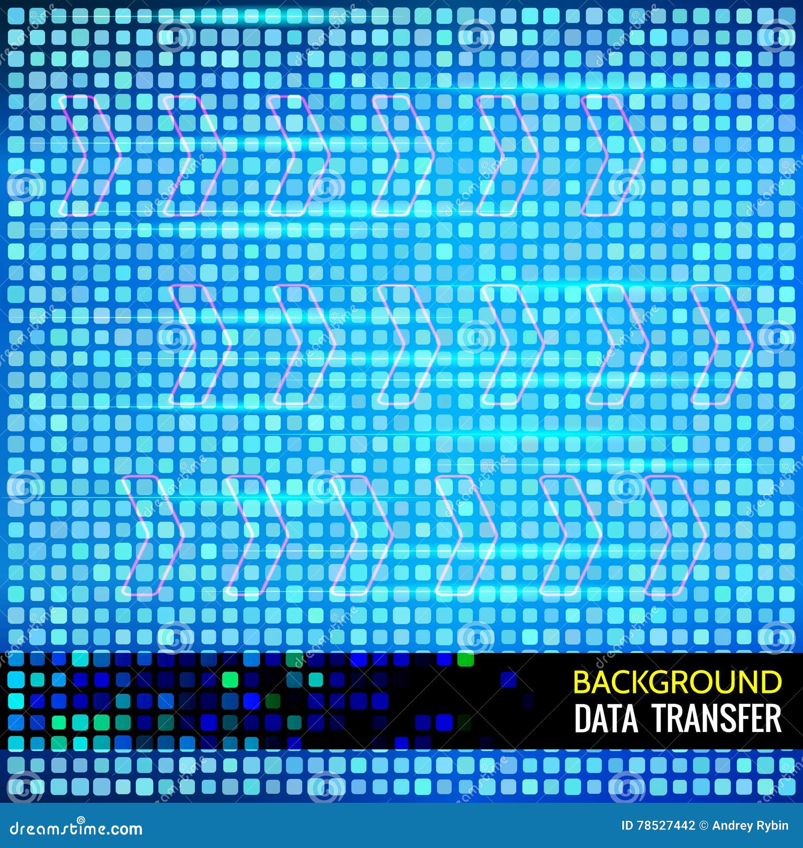 Abstract Vector Background for Data Theme Stock Vector - Illustration ...