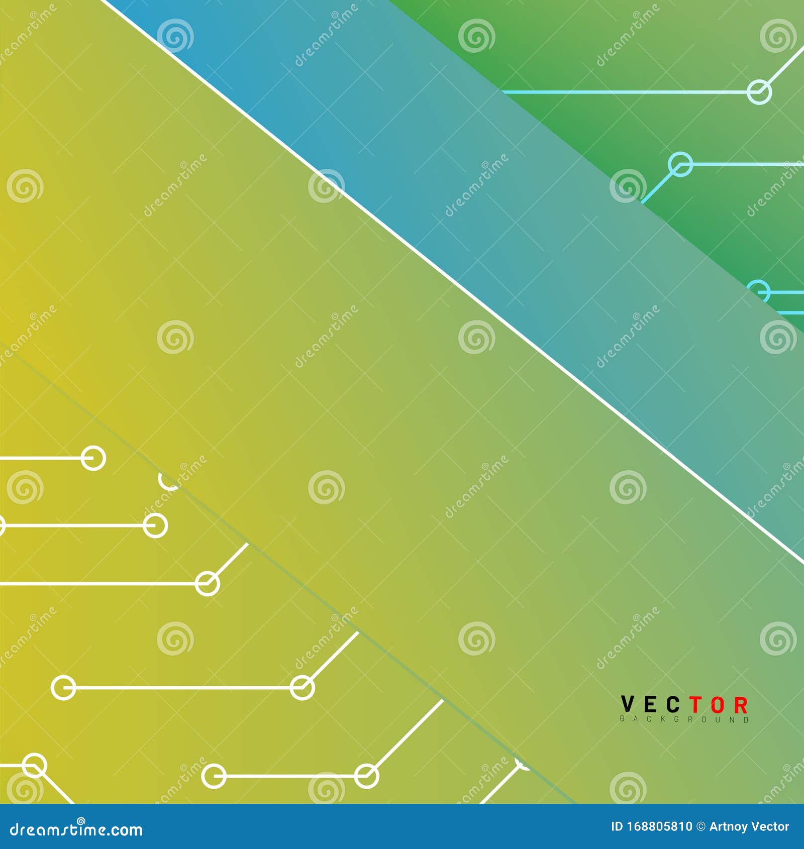 Abstract Vector Background. Design Element of Technology Stock Vector ...