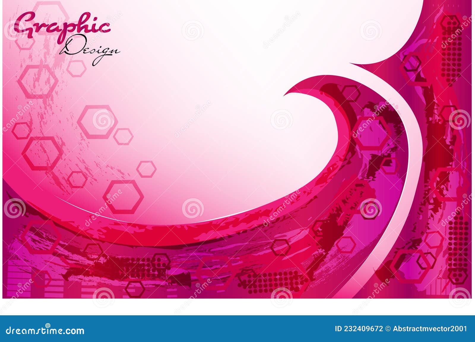 Abstract Vector Background Design for Graphic Resources - Pink Color ...