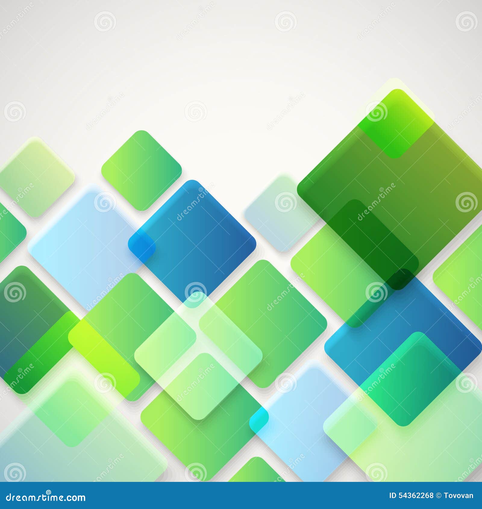 Abstract Vector Background of Different Color Squares Stock Vector ...