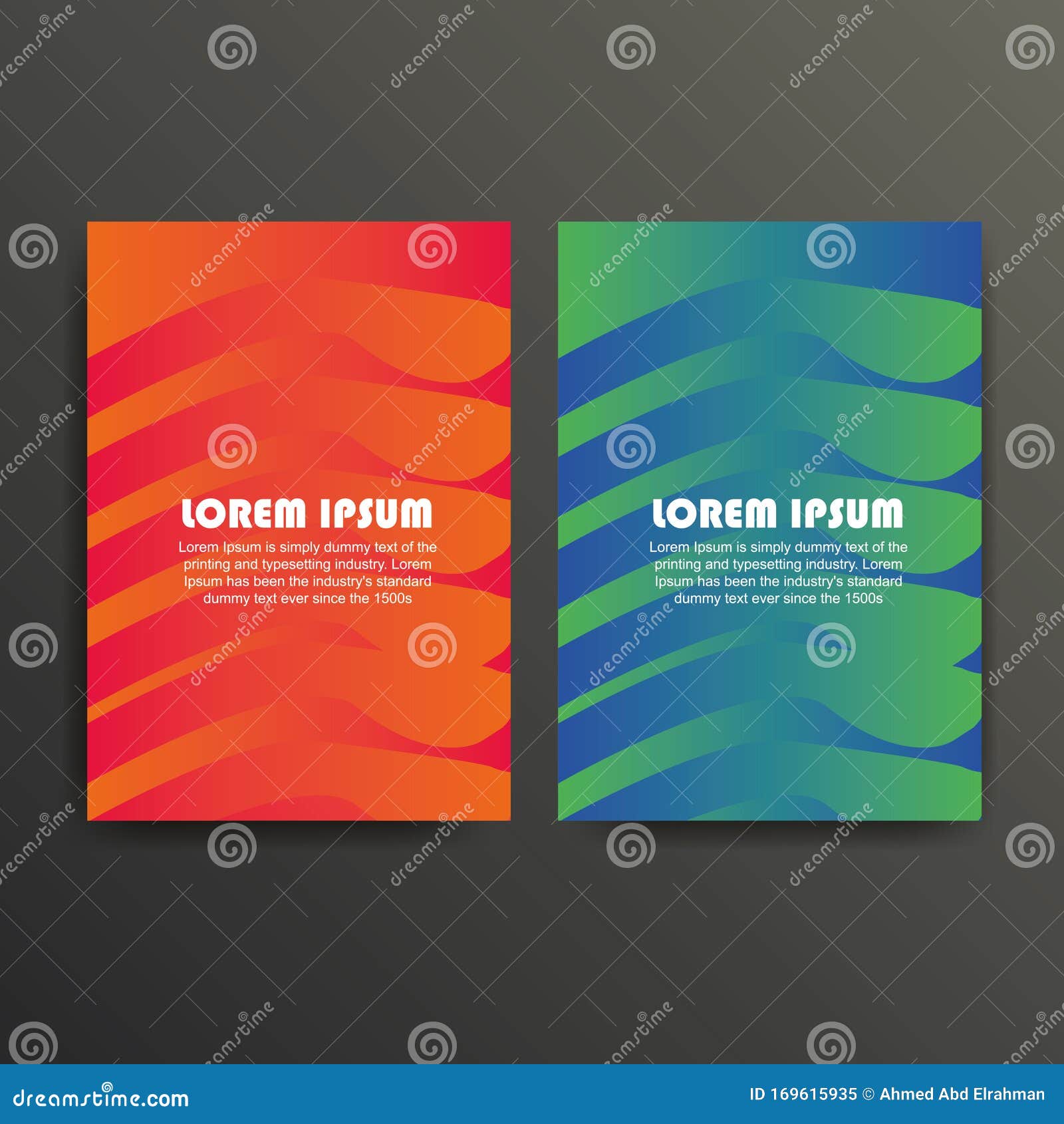 Abstract Vector Background Flyer Design Stock Illustration ...