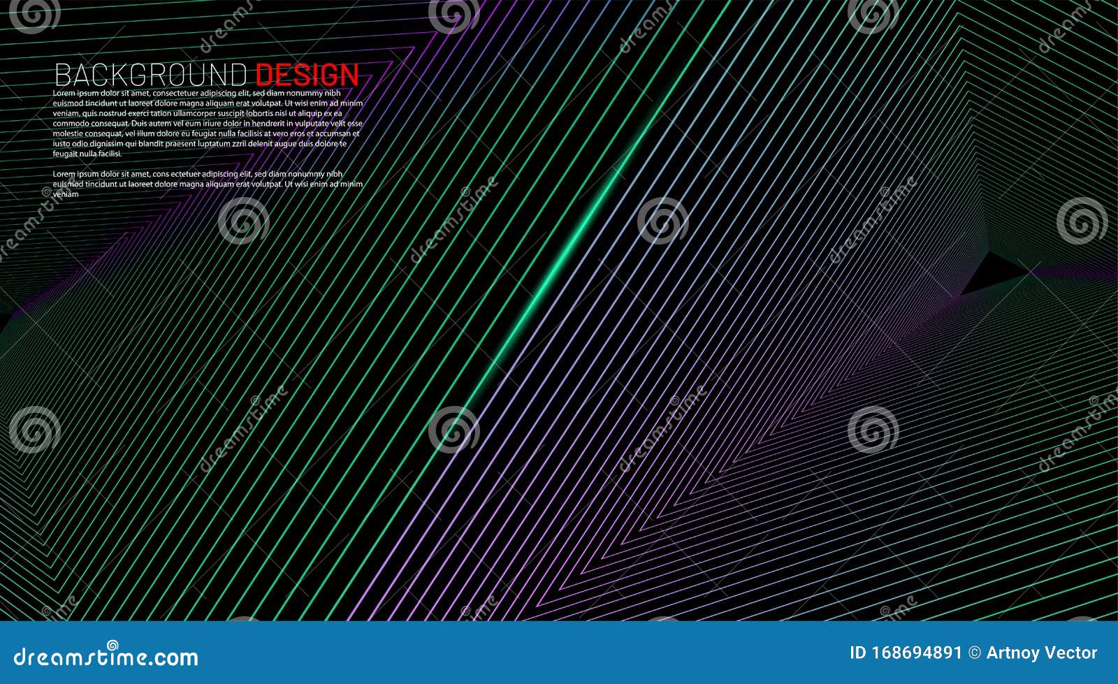 Abstract Vector Background of Geometric and Radiant Lines. New Texture ...