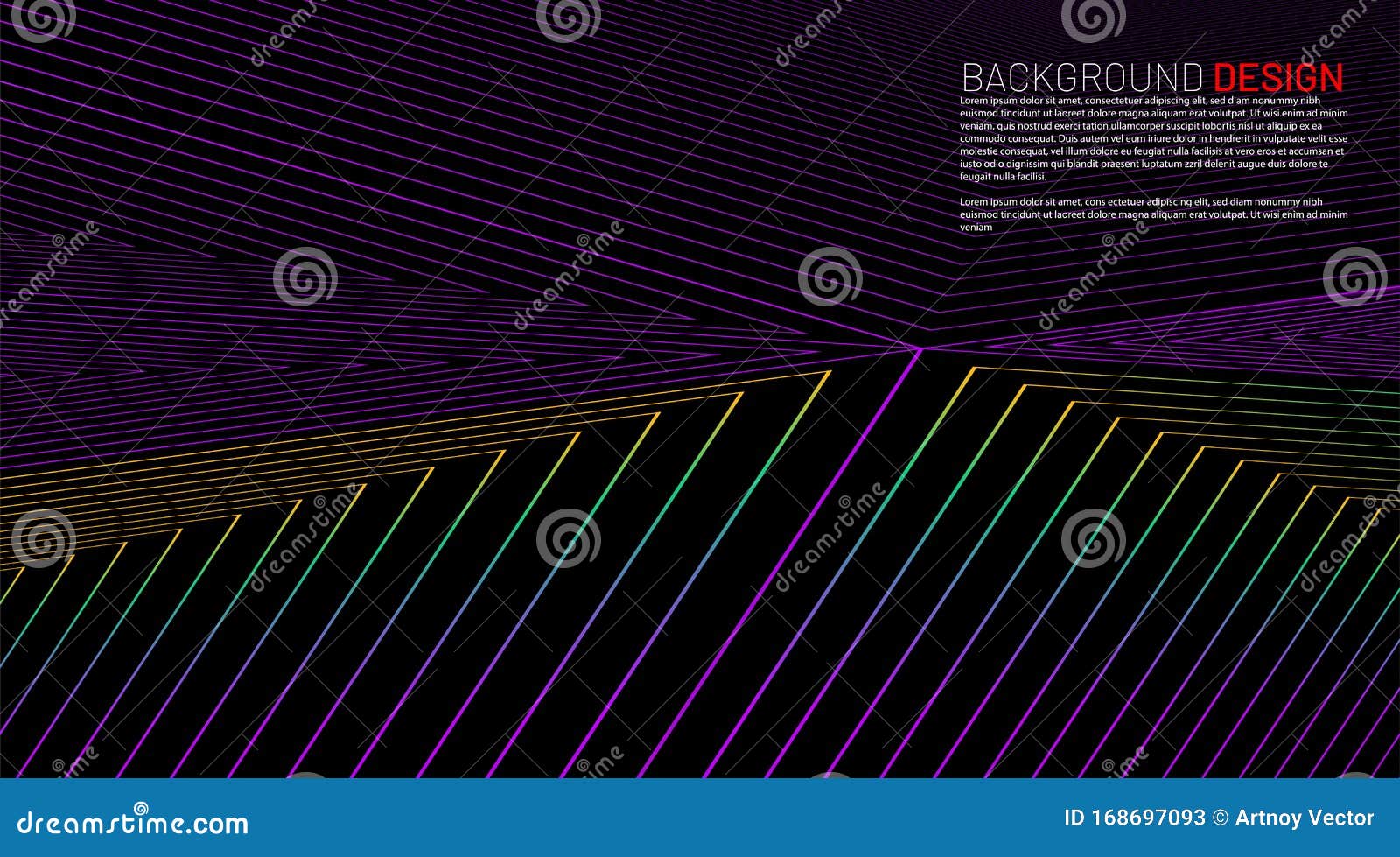 Abstract Vector Background of Geometric and Radiant Lines. New Texture ...