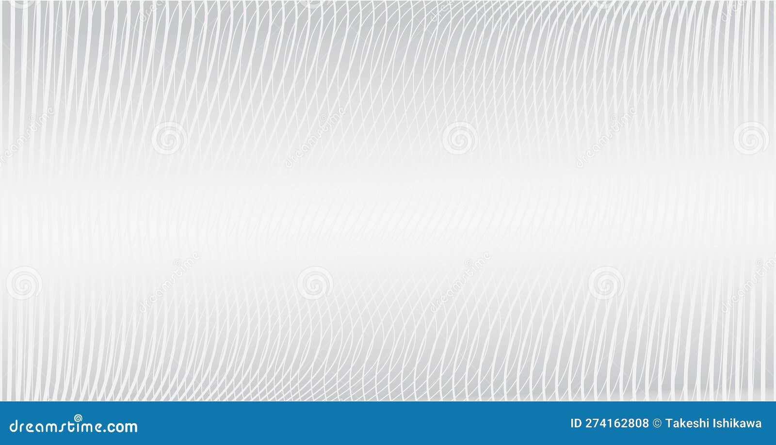 Abstract Vector Background Illustration with Gray Wavy Lines. Stock ...
