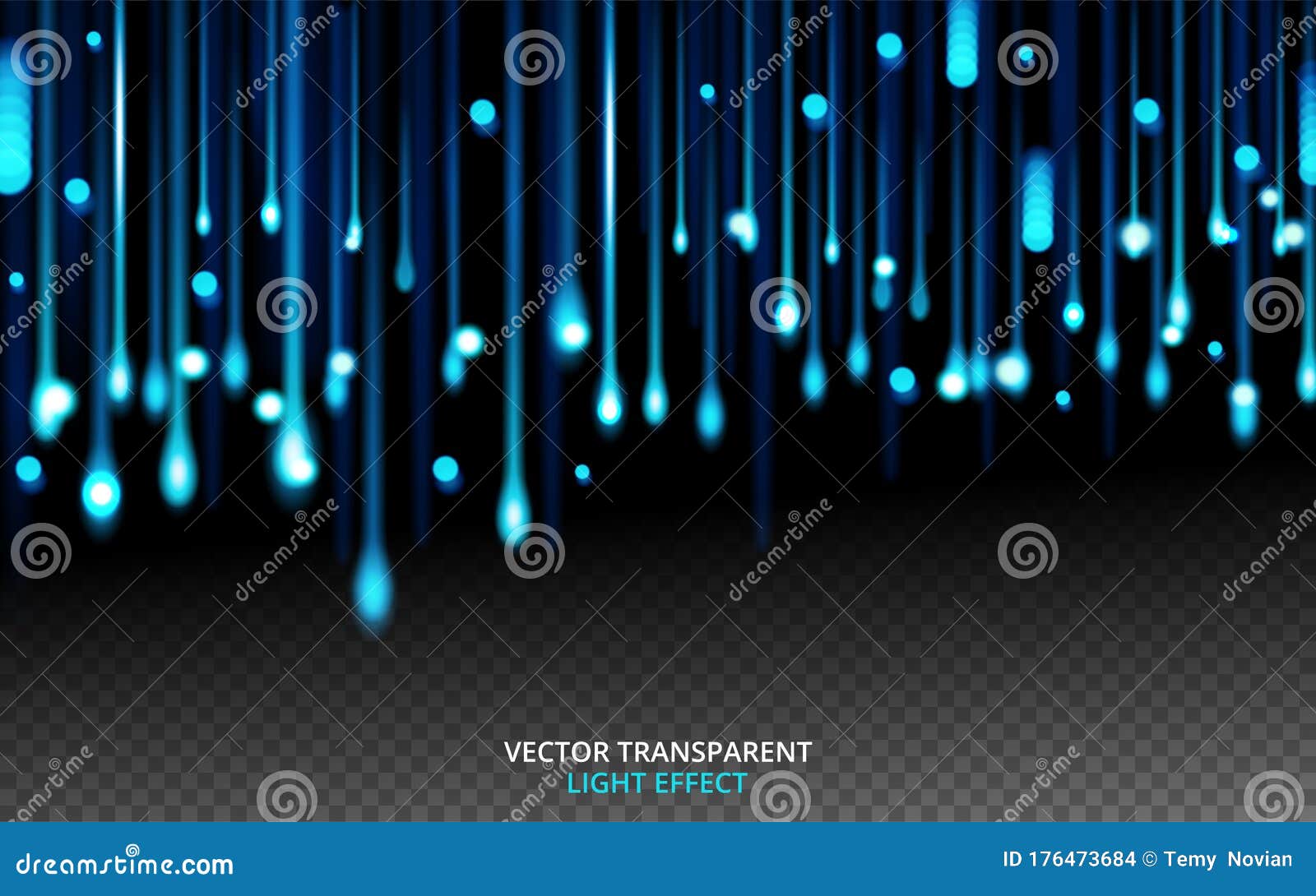 Abstract Vector Background with Lights Lines. Vector Illustration Stock ...