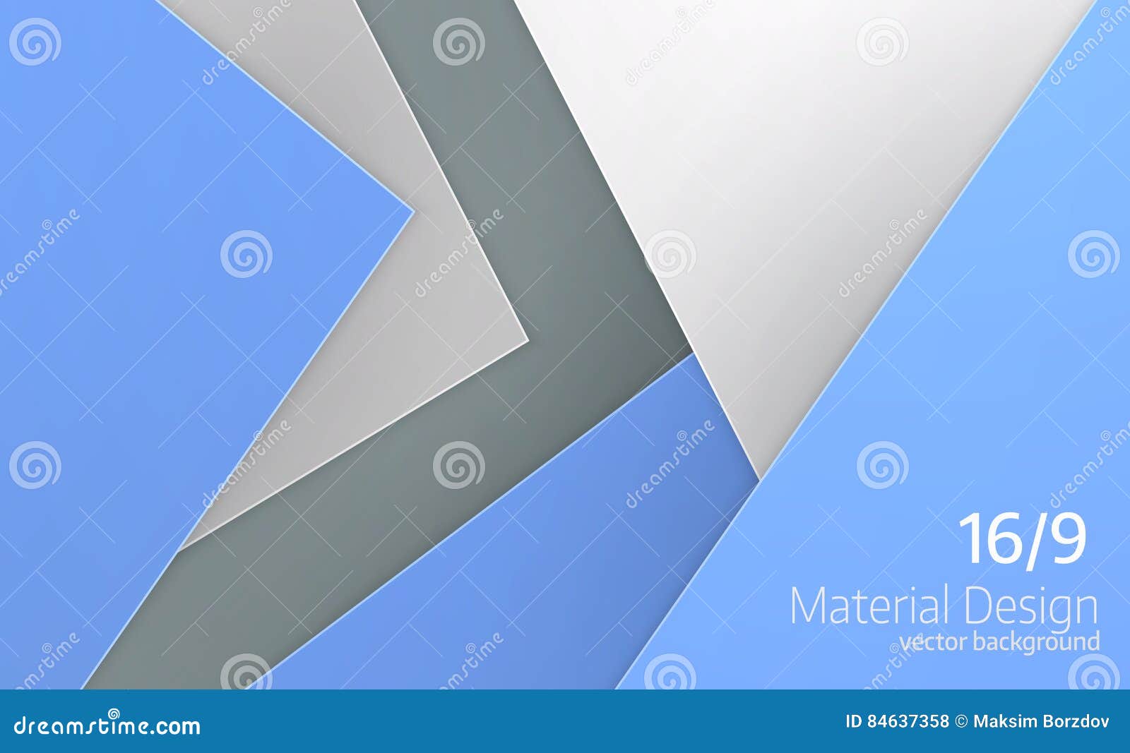 Abstract Vector Background. Overlapping Paper Stock Vector ...