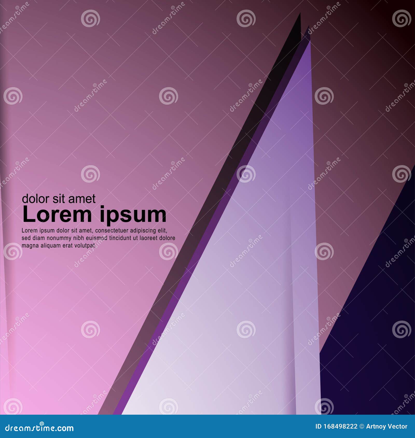 Abstract Vector Background. Overlapping Shape Stock Vector ...