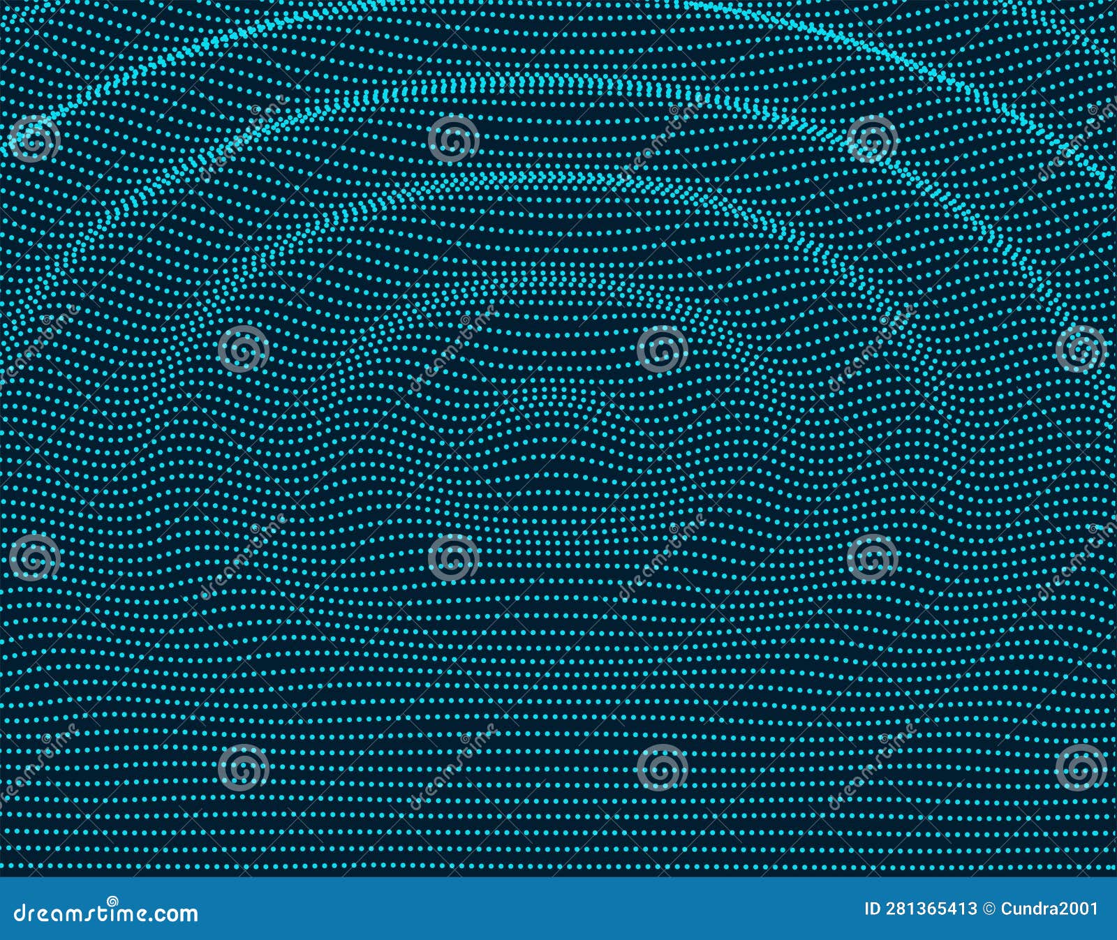 Abstract Vector Blueprint Style Ripple Effect Background Stock Vector ...