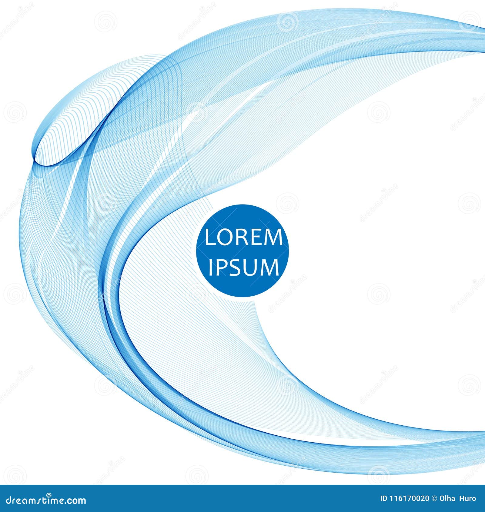 Abstract Vector Background, Round Blue Transparent Ring. Circle Shape ... Abstract Vector Background, Round Blue Transparent Ring. Circle Shape ...