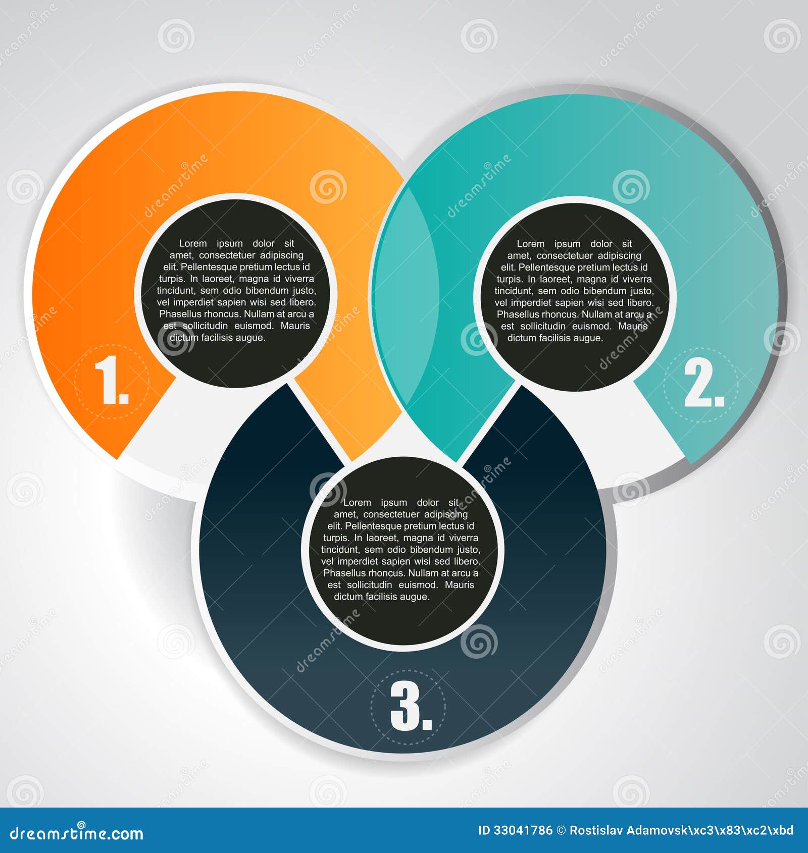 Abstract Vector Background with Three Levels Stock Vector ...