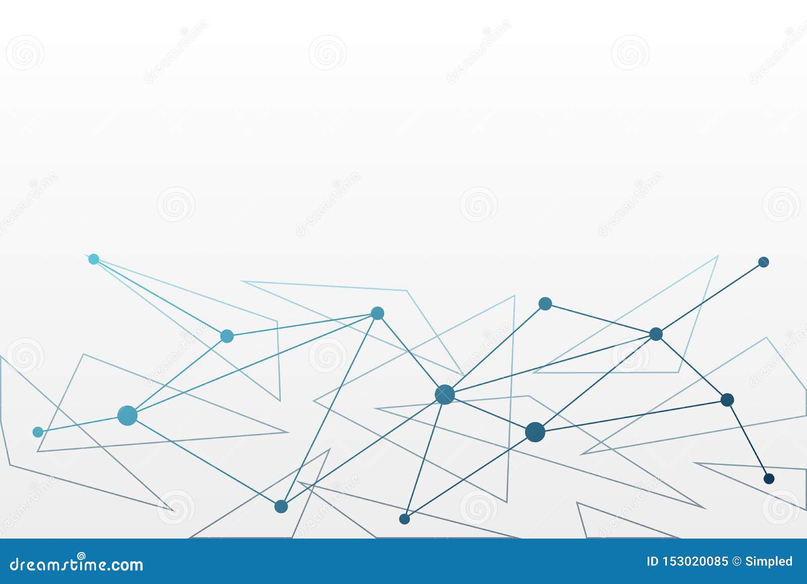 Abstract Vector Background. Triangle Network Pattern Stock Vector ...