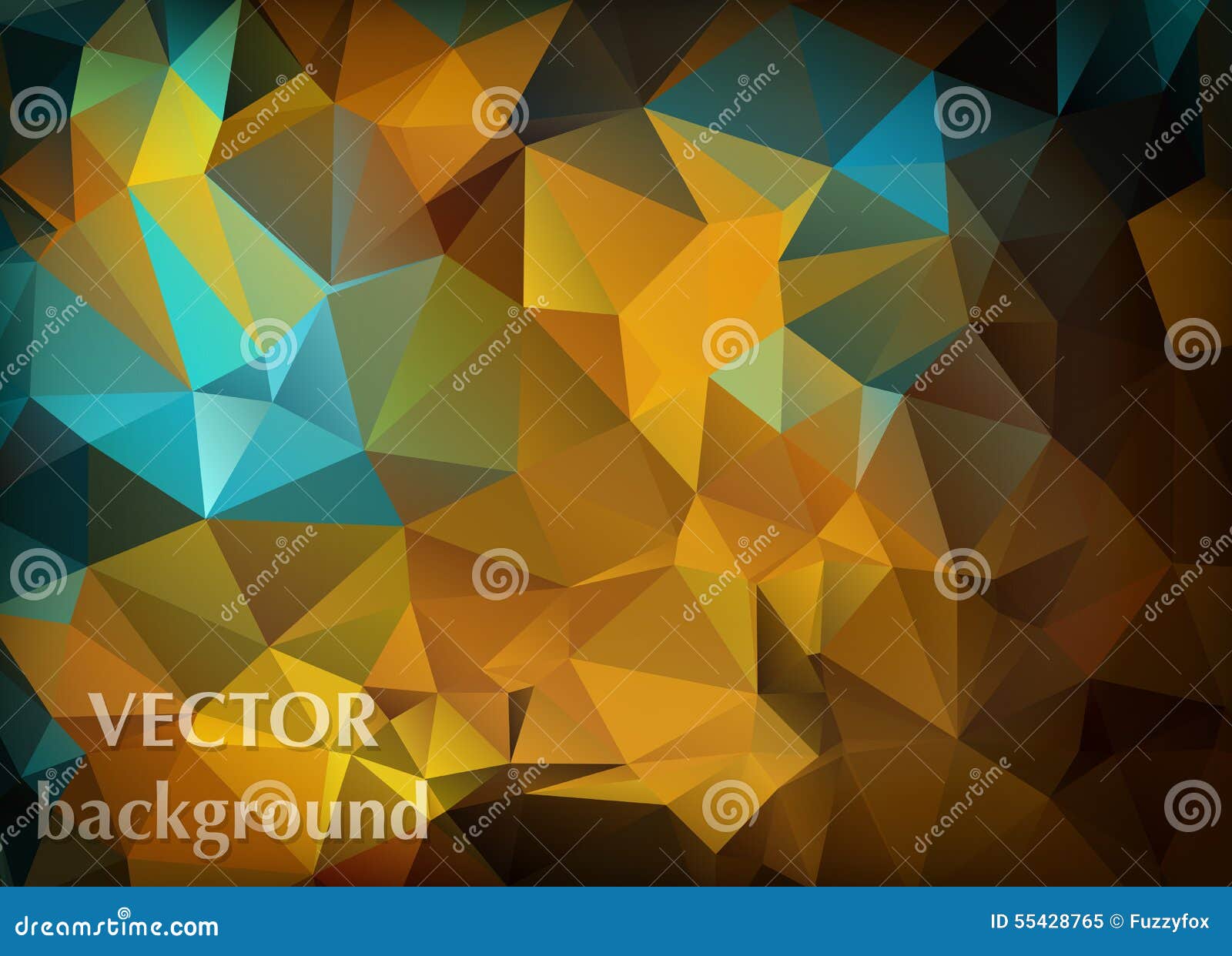 Abstract Vector Background of Triangles Polygon Wallpaper. Web D Stock ...