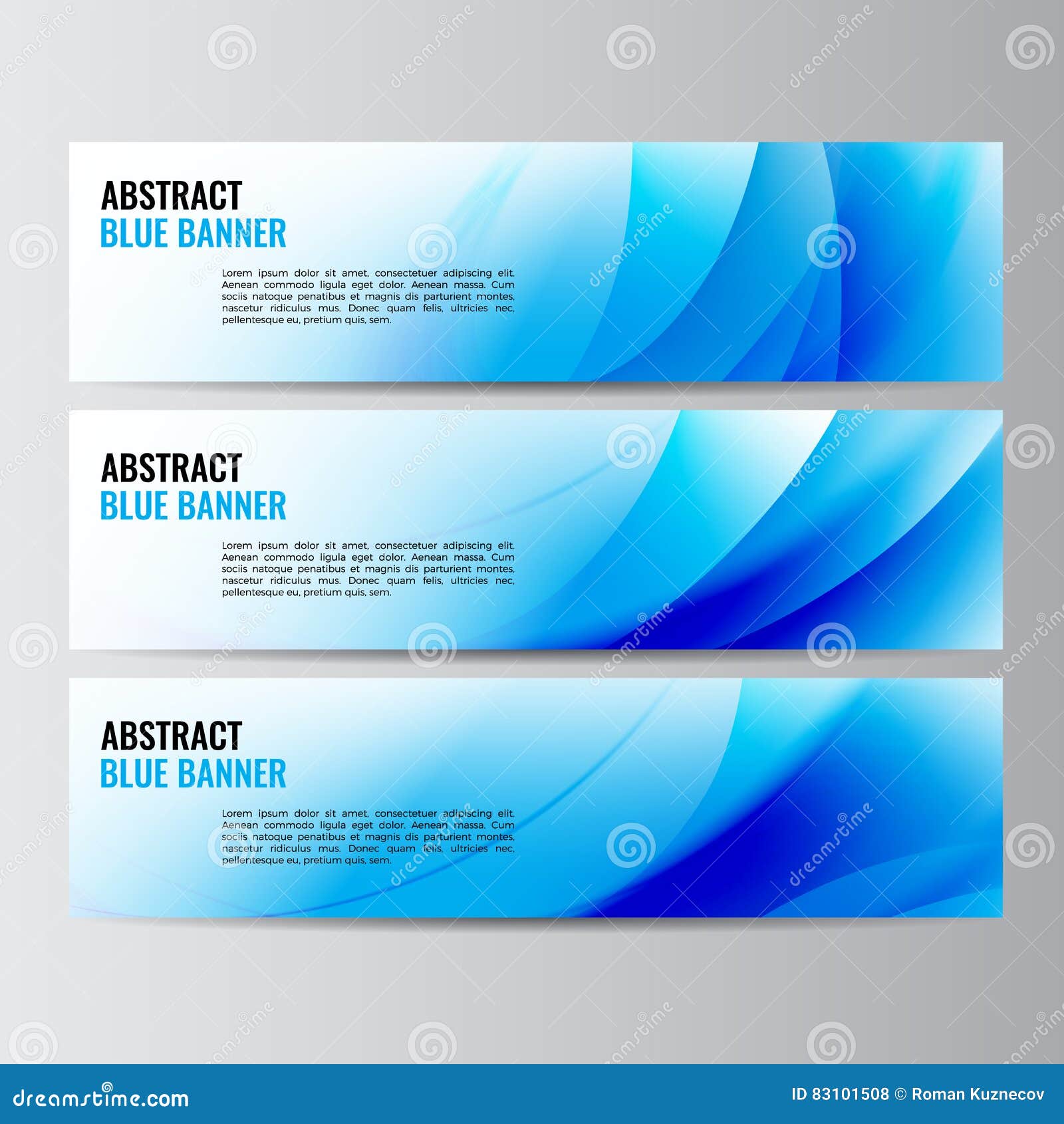Abstract Vector Banner Business Background Stock Vector - Illustration ...