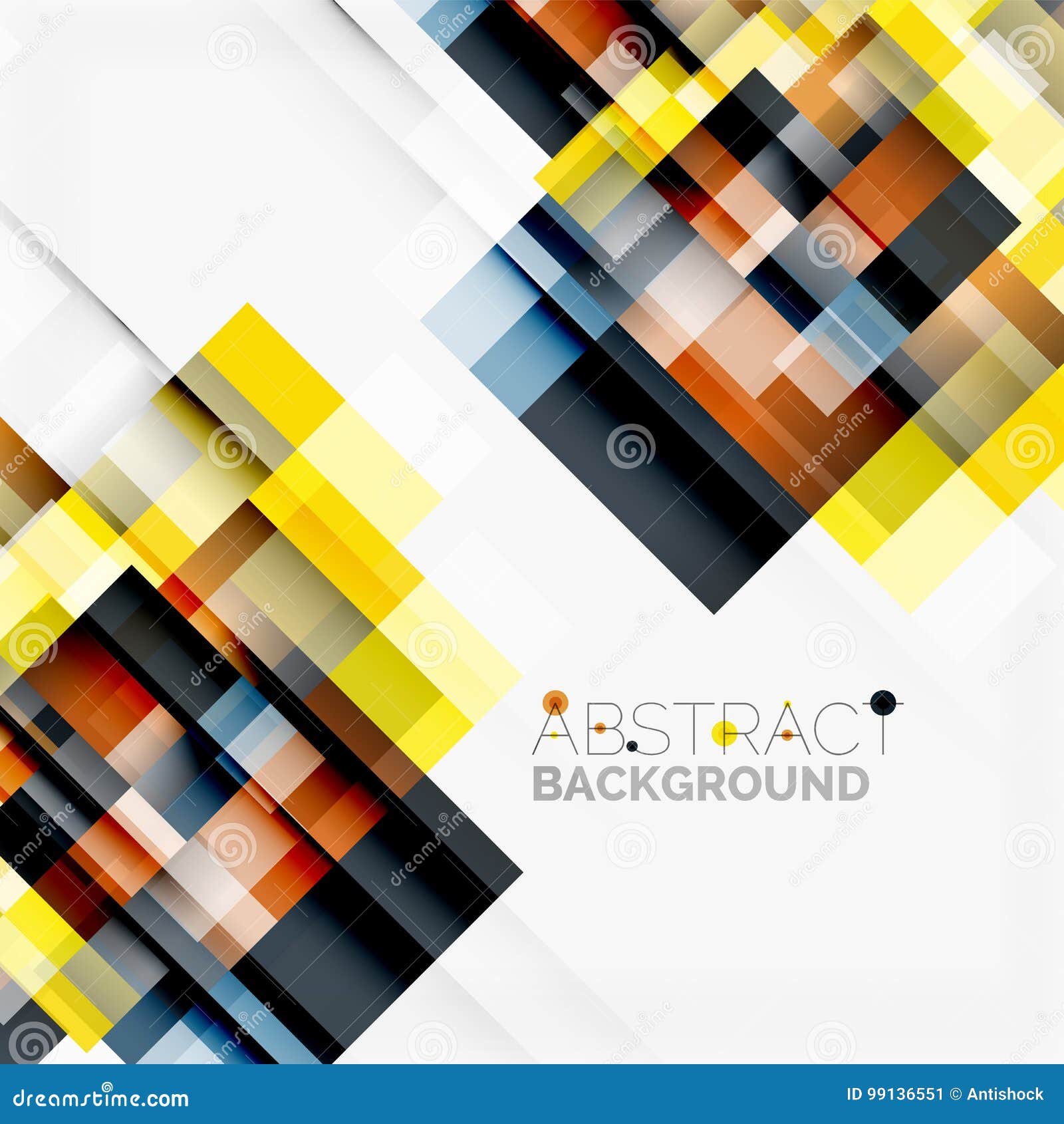 Abstract Blocks Template Design Background, Simple Geometric Shapes ...