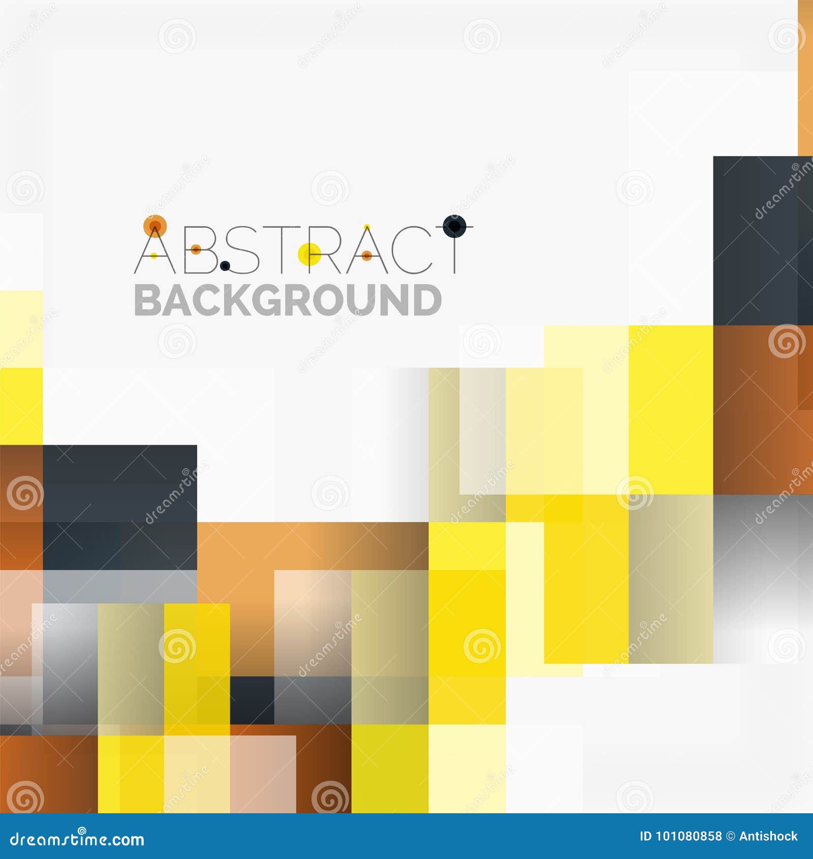Abstract Blocks Template Design Background, Simple Geometric Shapes ...