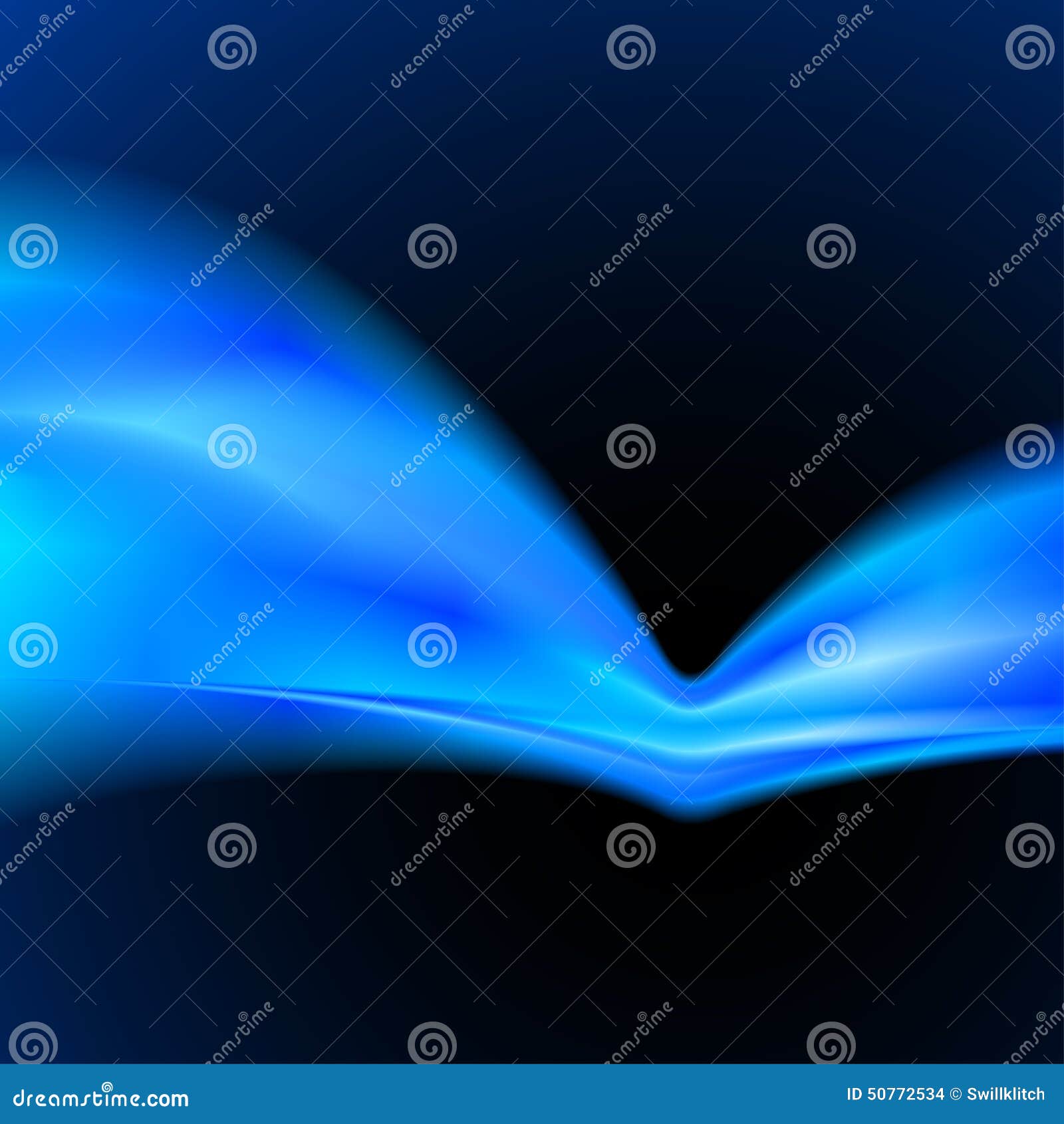 Abstract Vector Blue Energy Background Stock Vector - Illustration of ...