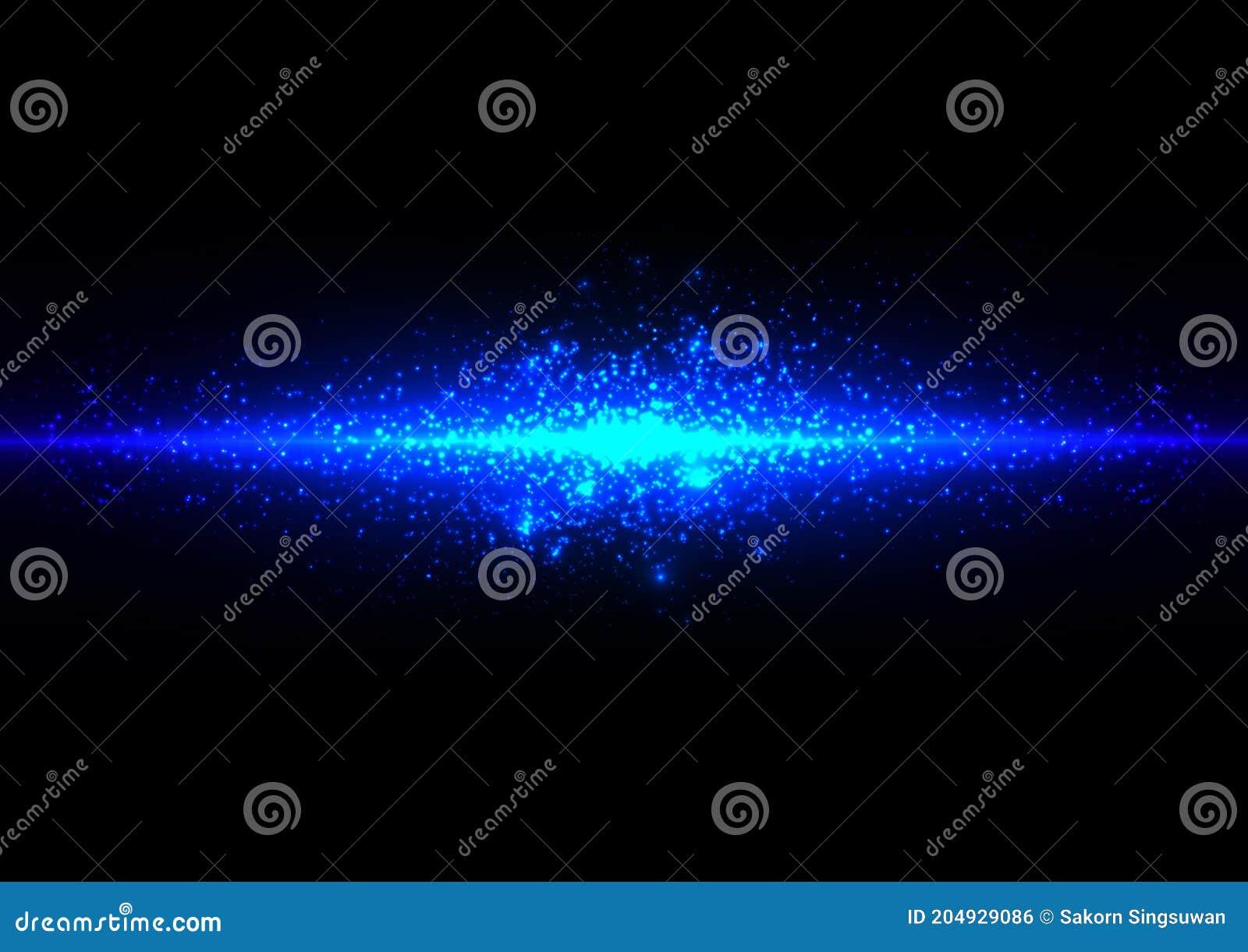 Abstract Vector Blue Lighting Design Background Design. Illustration ...