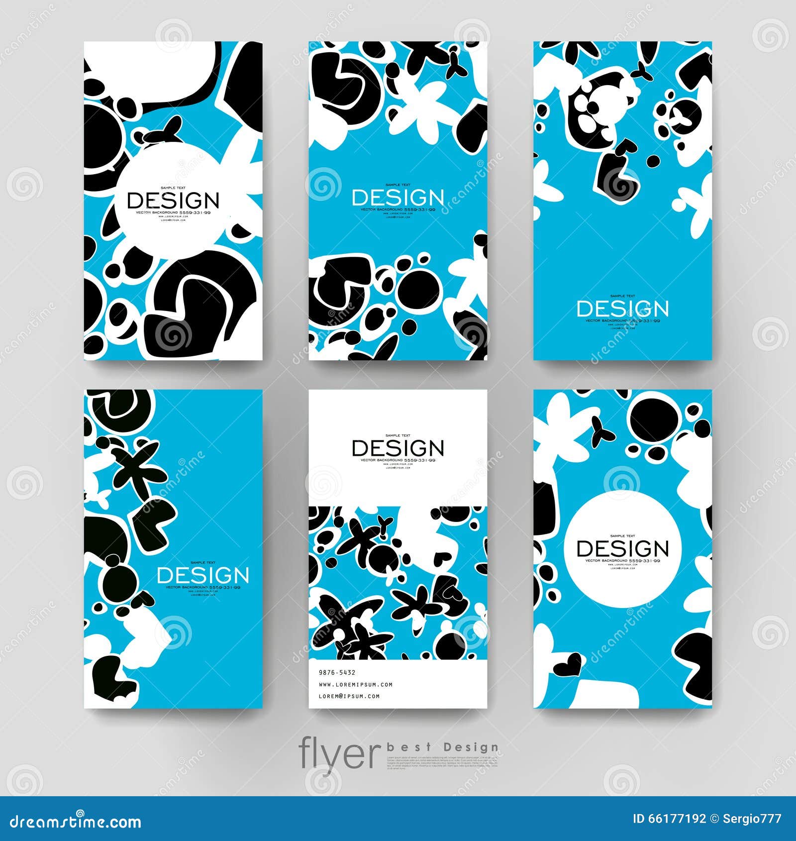 Abstract Vector Brochure Template. Flyer Layout Stock Vector ...