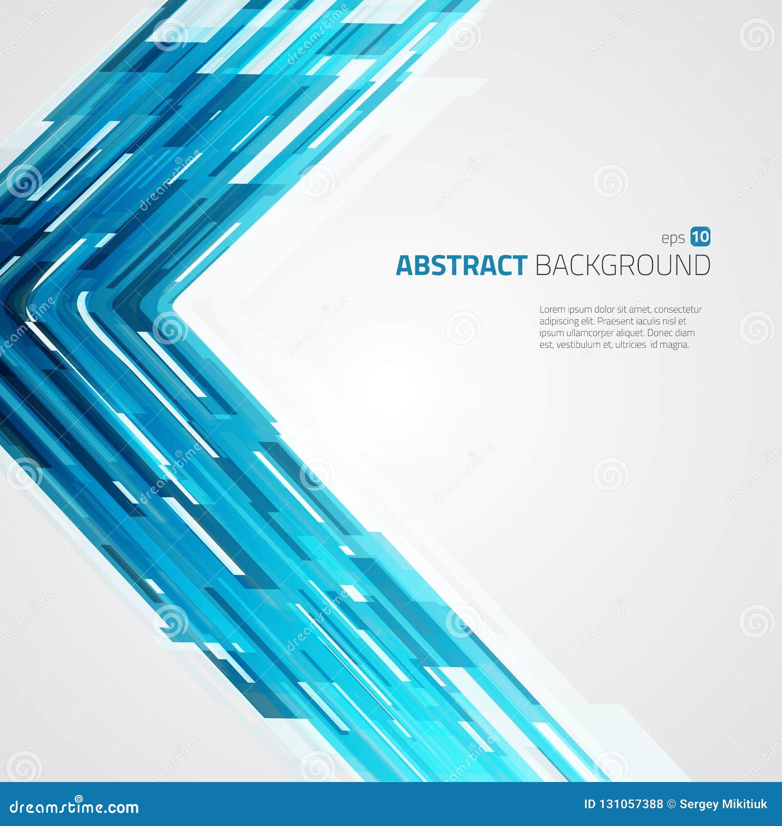 Abstract Vector Business Blue Background Stock Vector - Illustration of ...