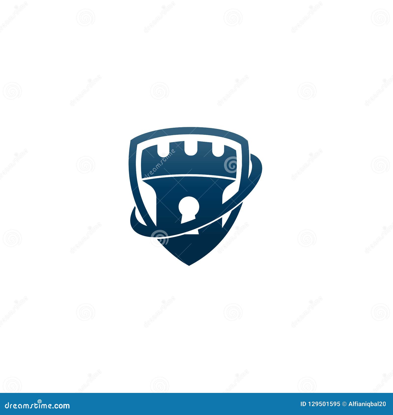 Abstract Vector Castle Tower Shield Logo Icon. Vector Castle Logo ...