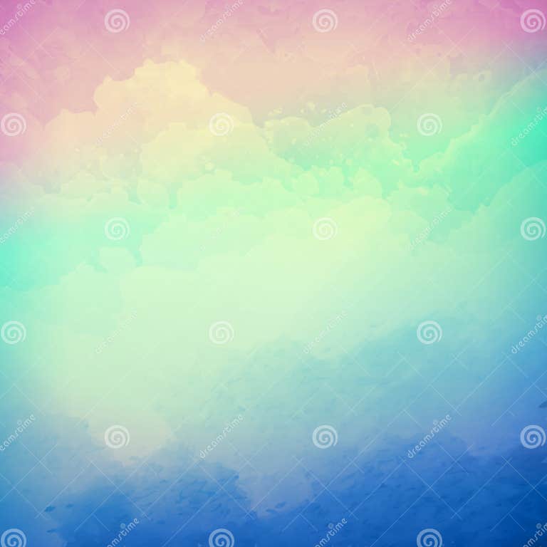 Abstract Vector Cloudy Sky Background Stock Vector - Illustration of ...