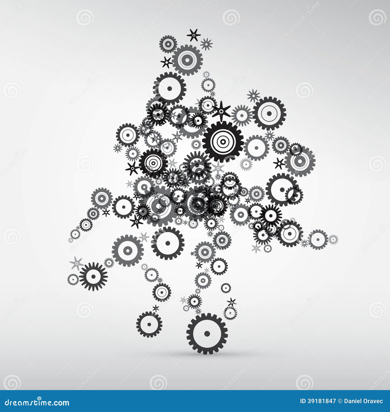 Abstract Vector Cogs - Gears Stock Vector - Illustration of innovation ...